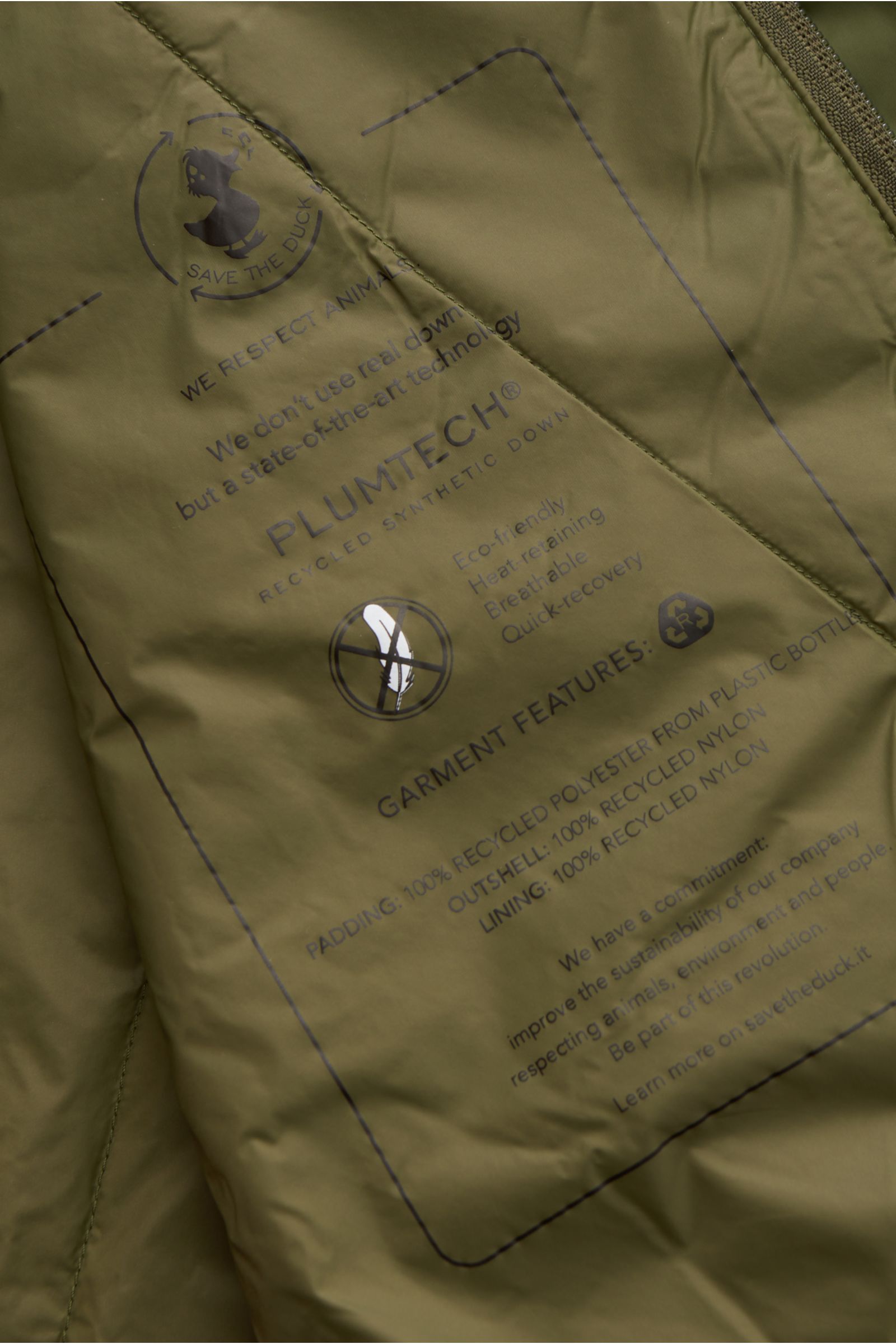 SAVE THE DUCK jacket 'Mayson' olive | BRAUN Hamburg