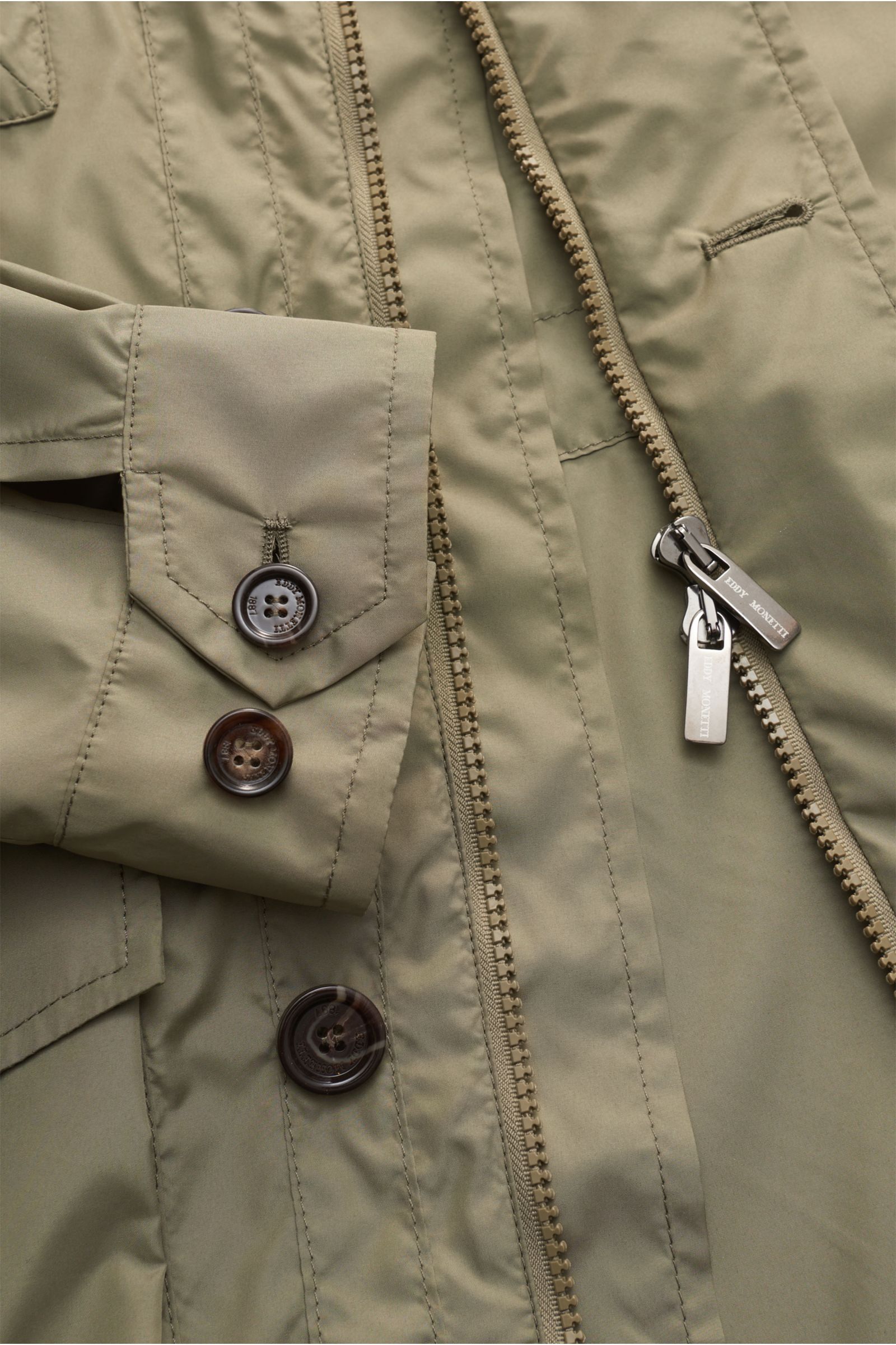 EDDY MONETTI jacket olive | BRAUN Hamburg
