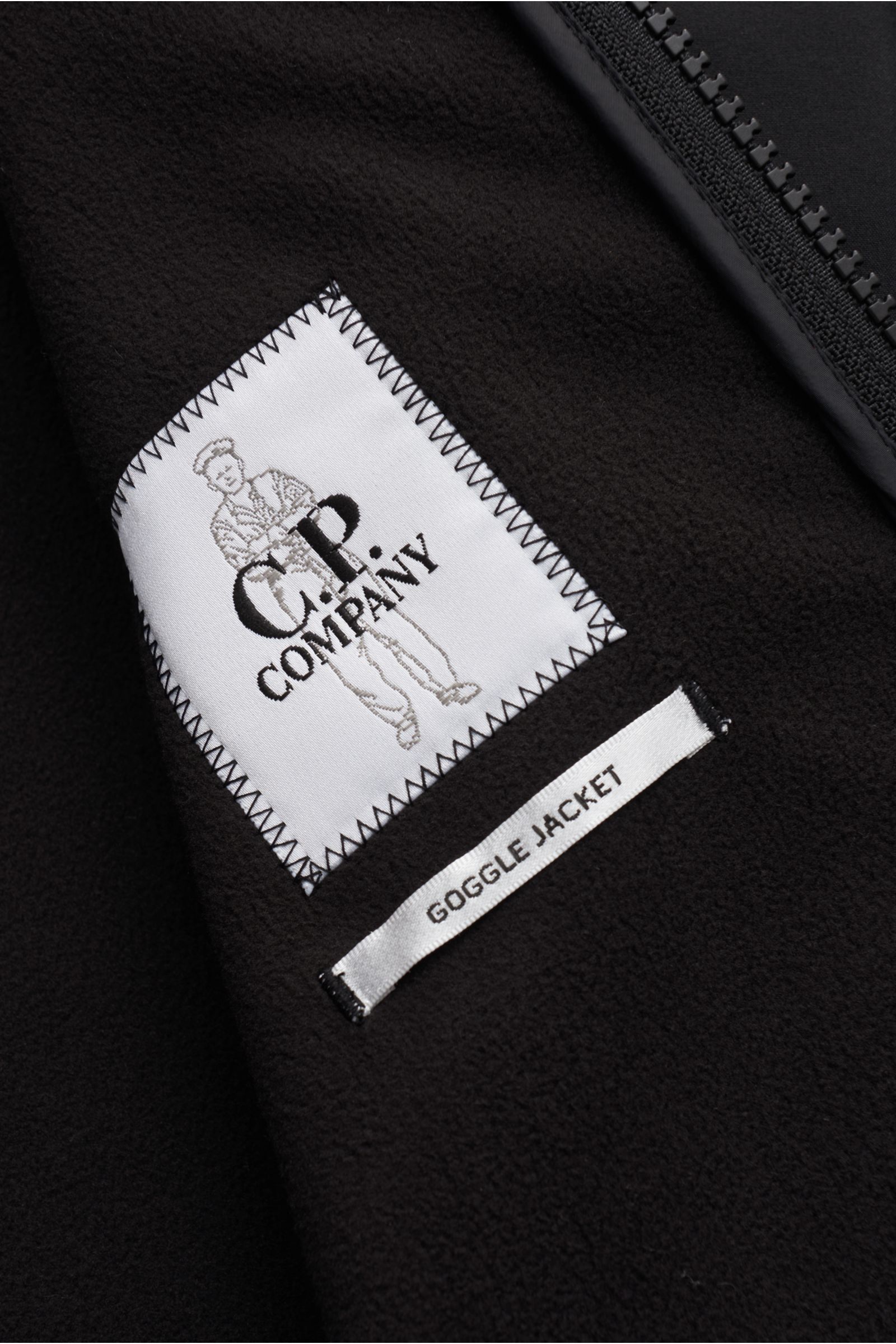 C.P. COMPANY Softshell-Jacke 'Goggle Jacket' schwarz | BRAUN Hamburg