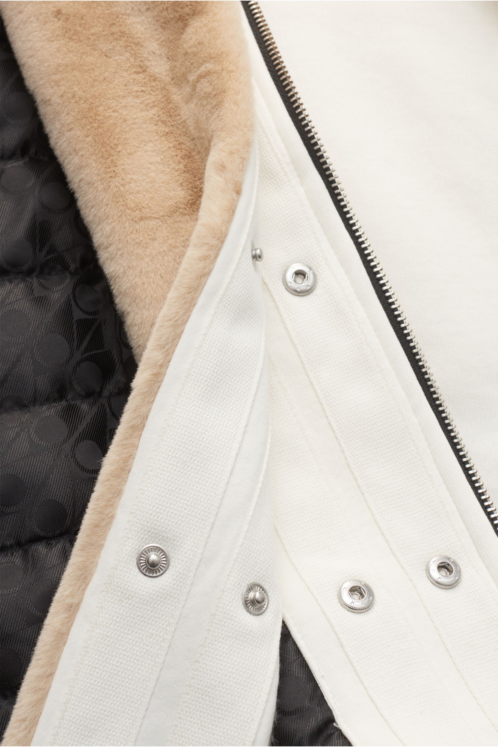 MOOSE KNUCKLES sweat jacket 'Classic Bunny' cream | BRAUN Hamburg