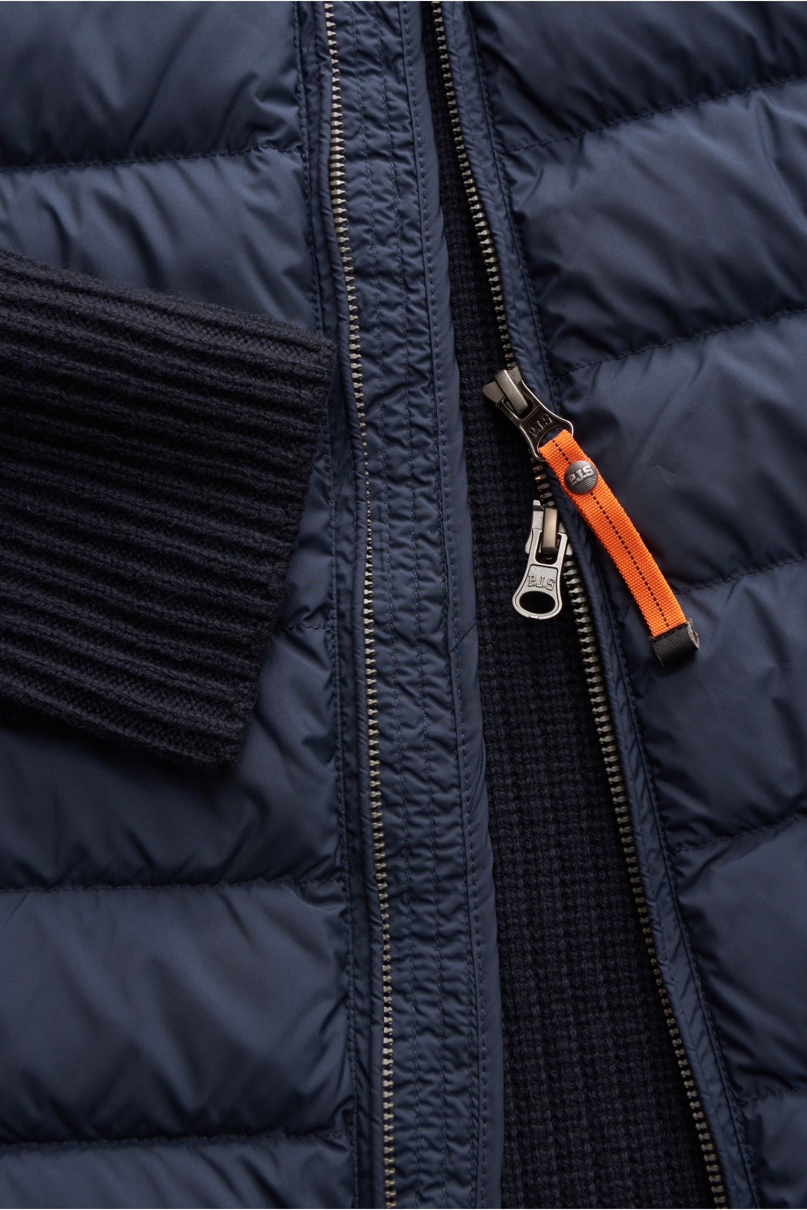 PARAJUMPERS Merino cardigan 'Olmo' navy | BRAUN Hamburg
