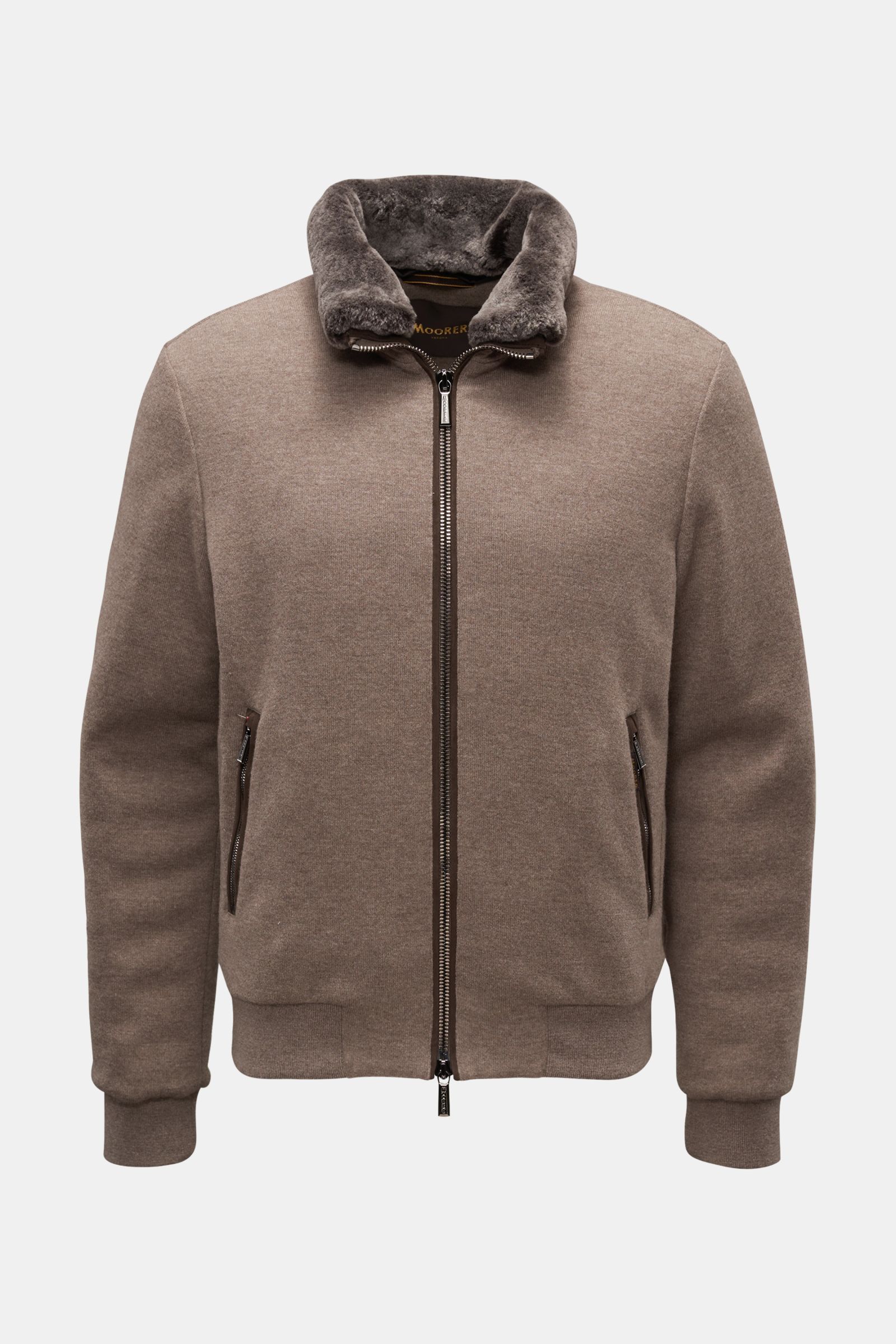 MOORER Daunenblouson 'Bellati' graubraun | BRAUN Hamburg