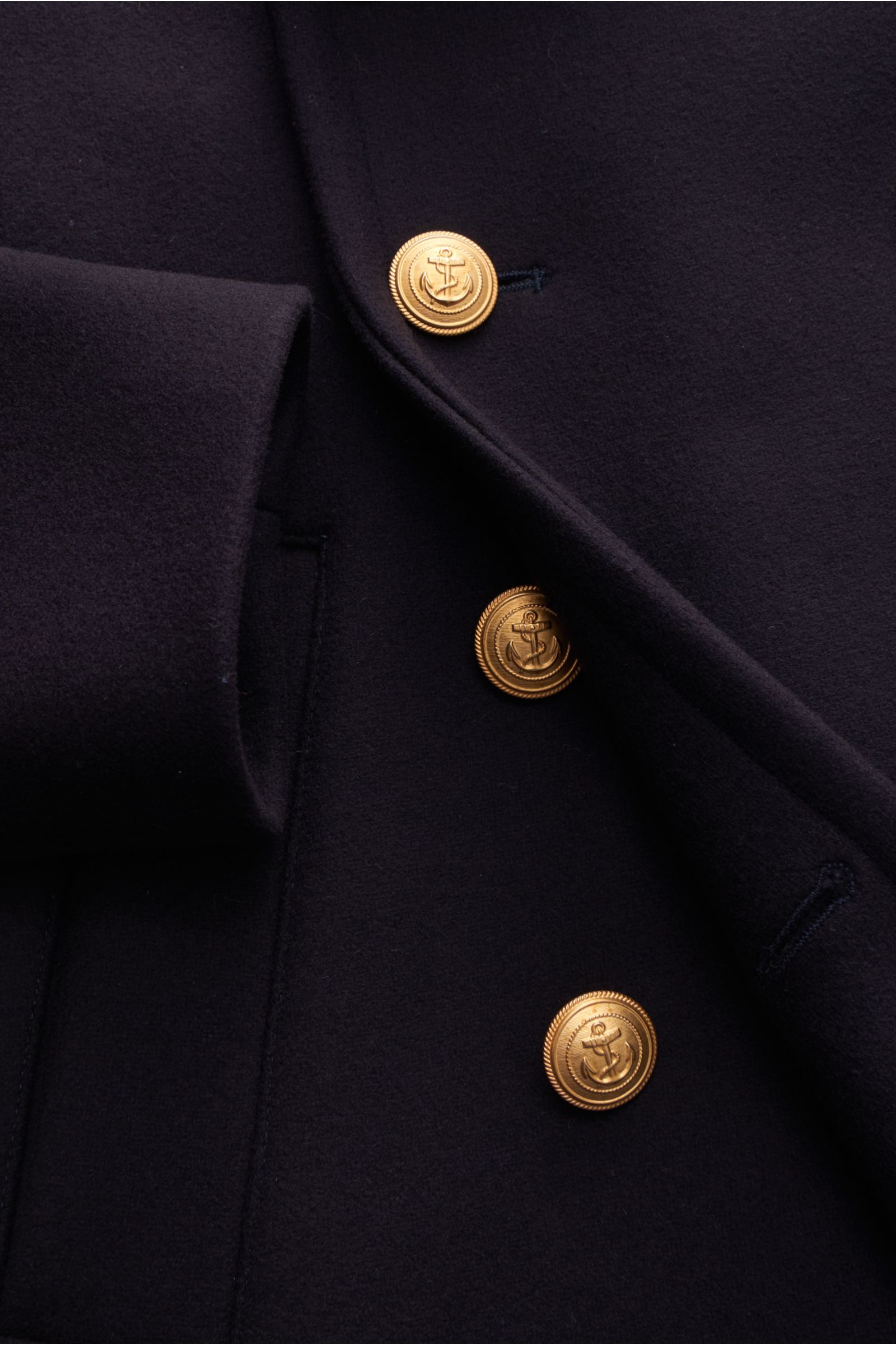 SEAFARER pea coat 'Gerald' navy | BRAUN Hamburg
