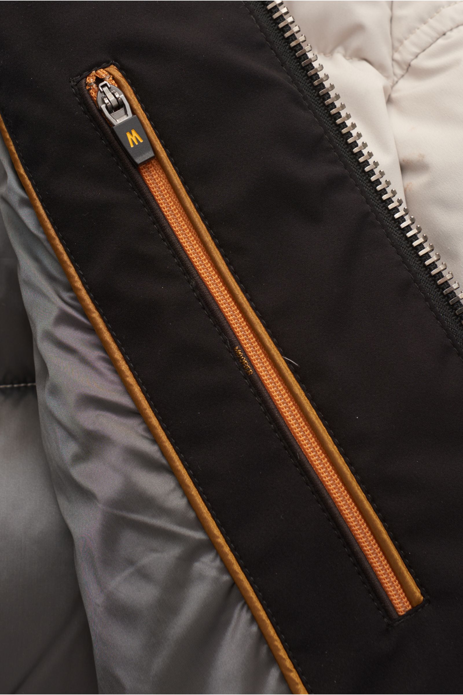 MOORER down jacket 'Brett' light grey | BRAUN Hamburg