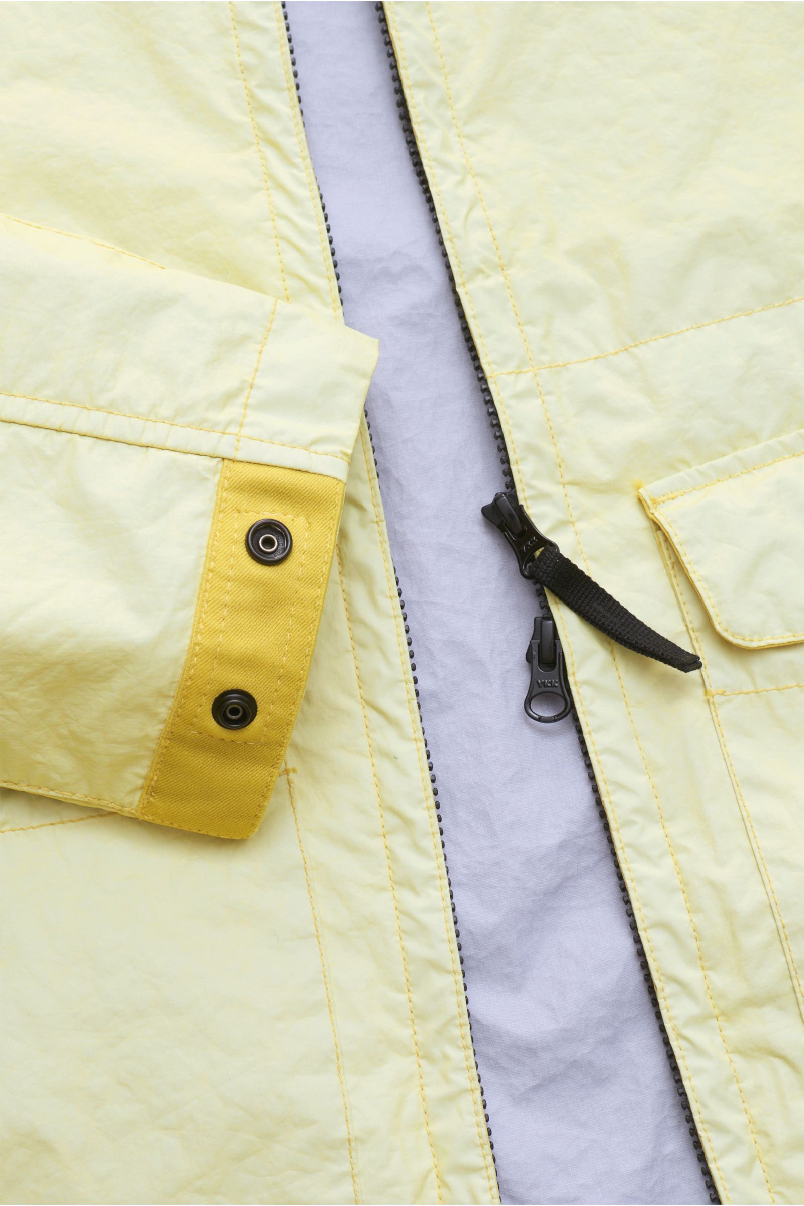 STONE ISLAND Jacke 'Membrana 3L TC' pastellgelb | BRAUN Hamburg