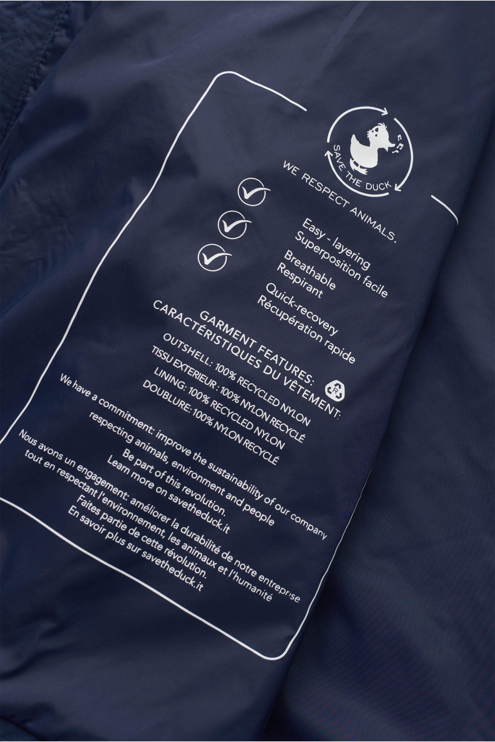 SAVE THE DUCK jacket navy | BRAUN Hamburg