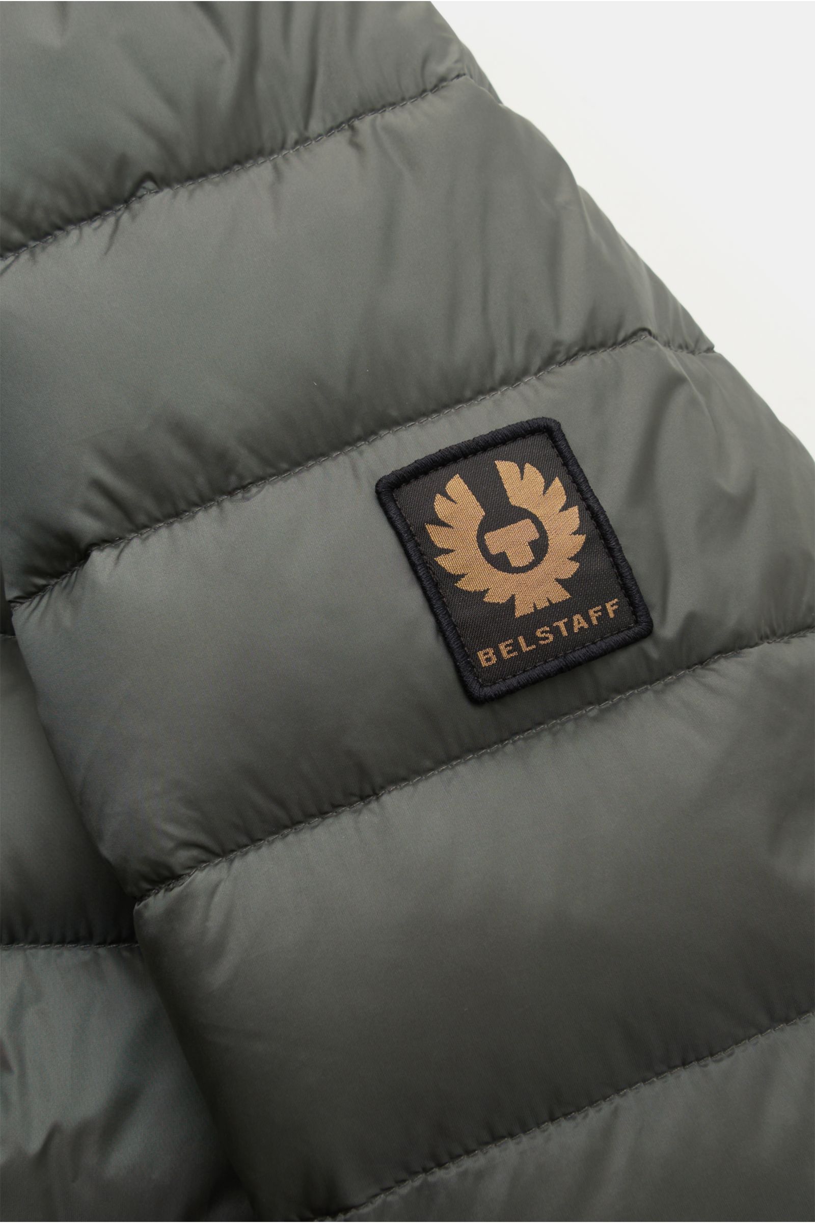 BELSTAFF down jacket 'Streamline' grey-green | BRAUN Hamburg