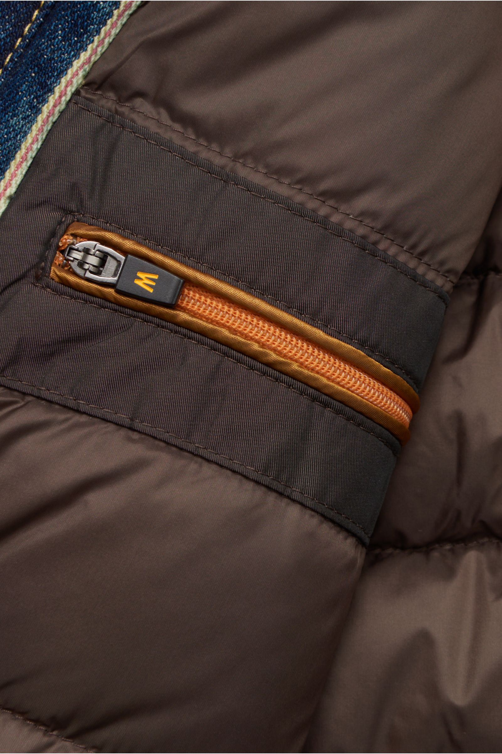 MOORER down denim jacket 'Taburno' navy | BRAUN Hamburg