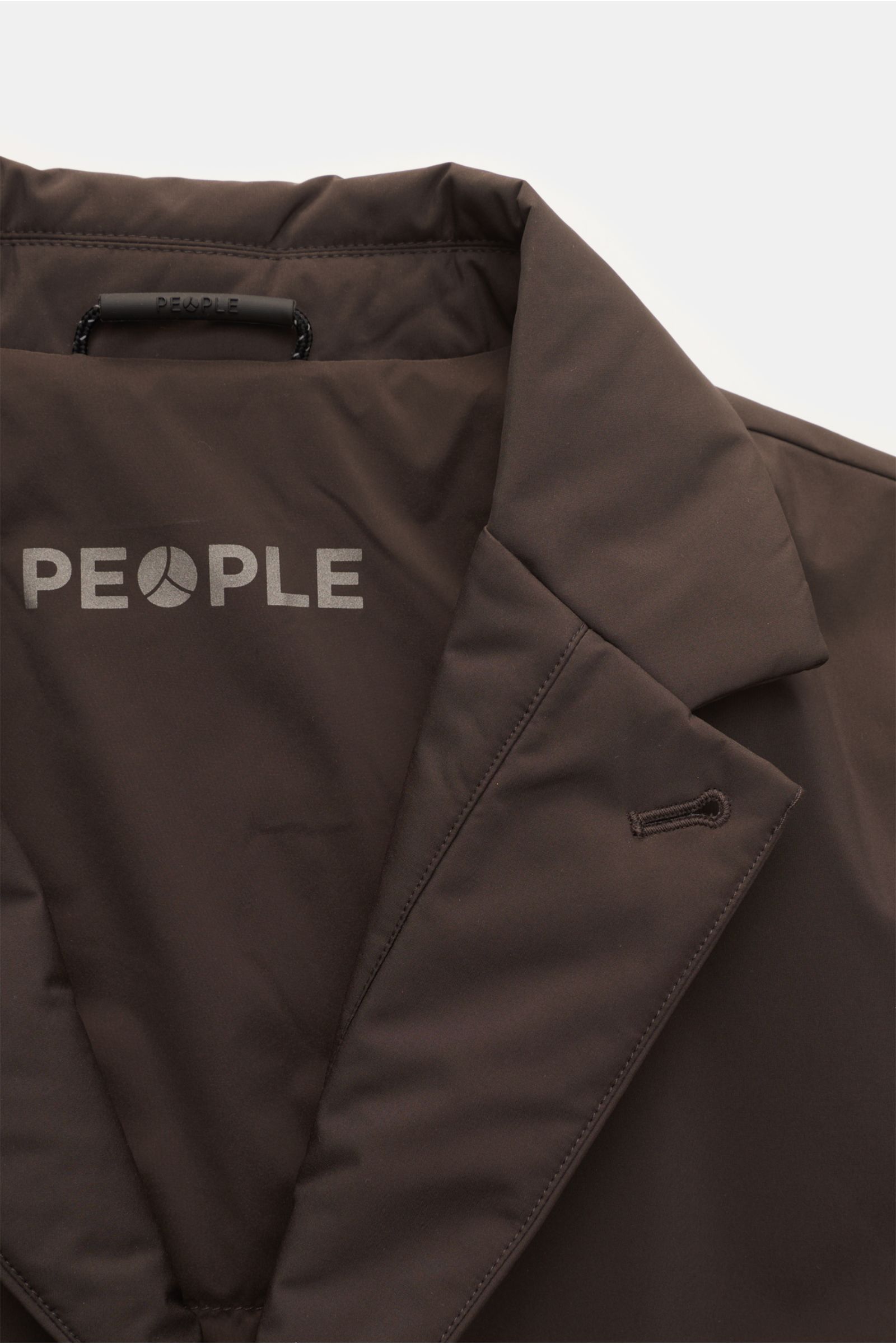 PEOPLE OF SHIBUYA jacket 'Aioshi' dark brown | BRAUN Hamburg