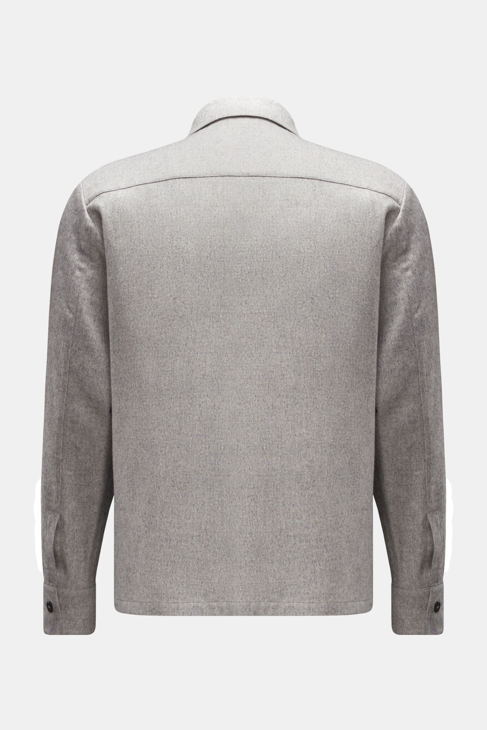 COLOMBO jacket light grey melange | BRAUN Hamburg
