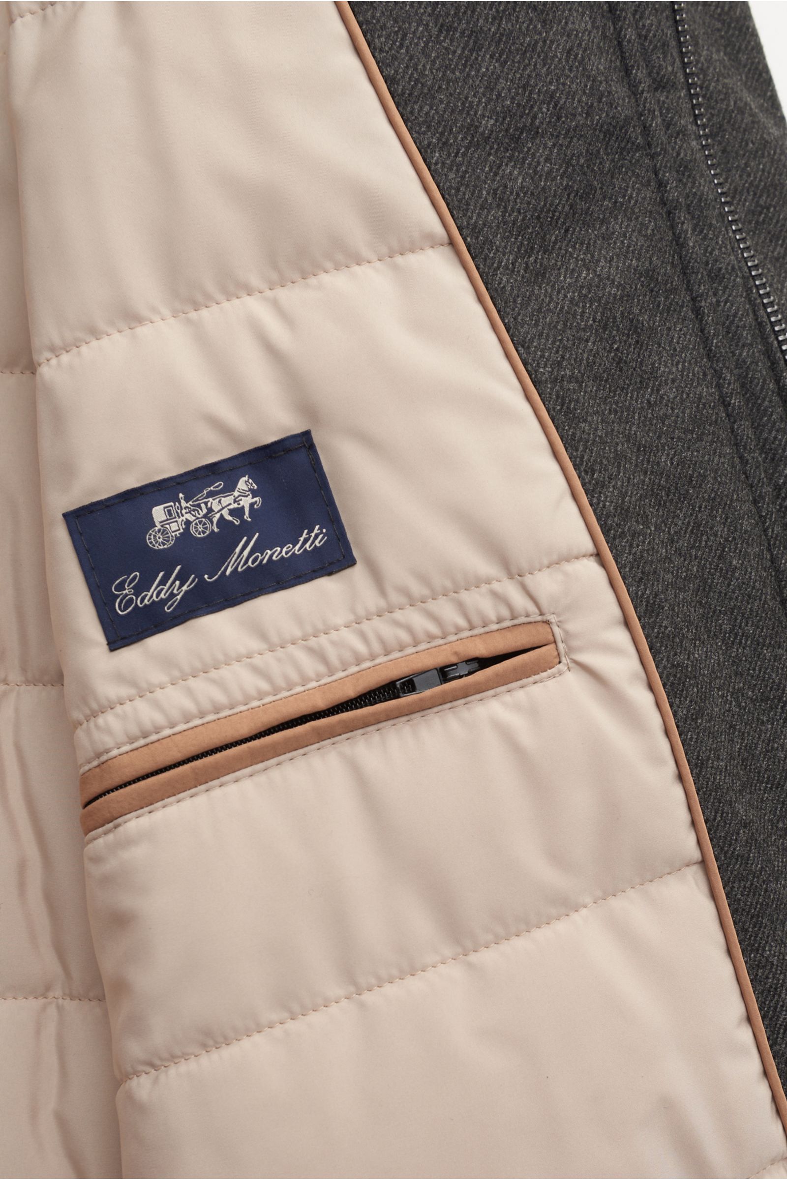 EDDY MONETTI jacket 'Schubert' dark grey | BRAUN Hamburg