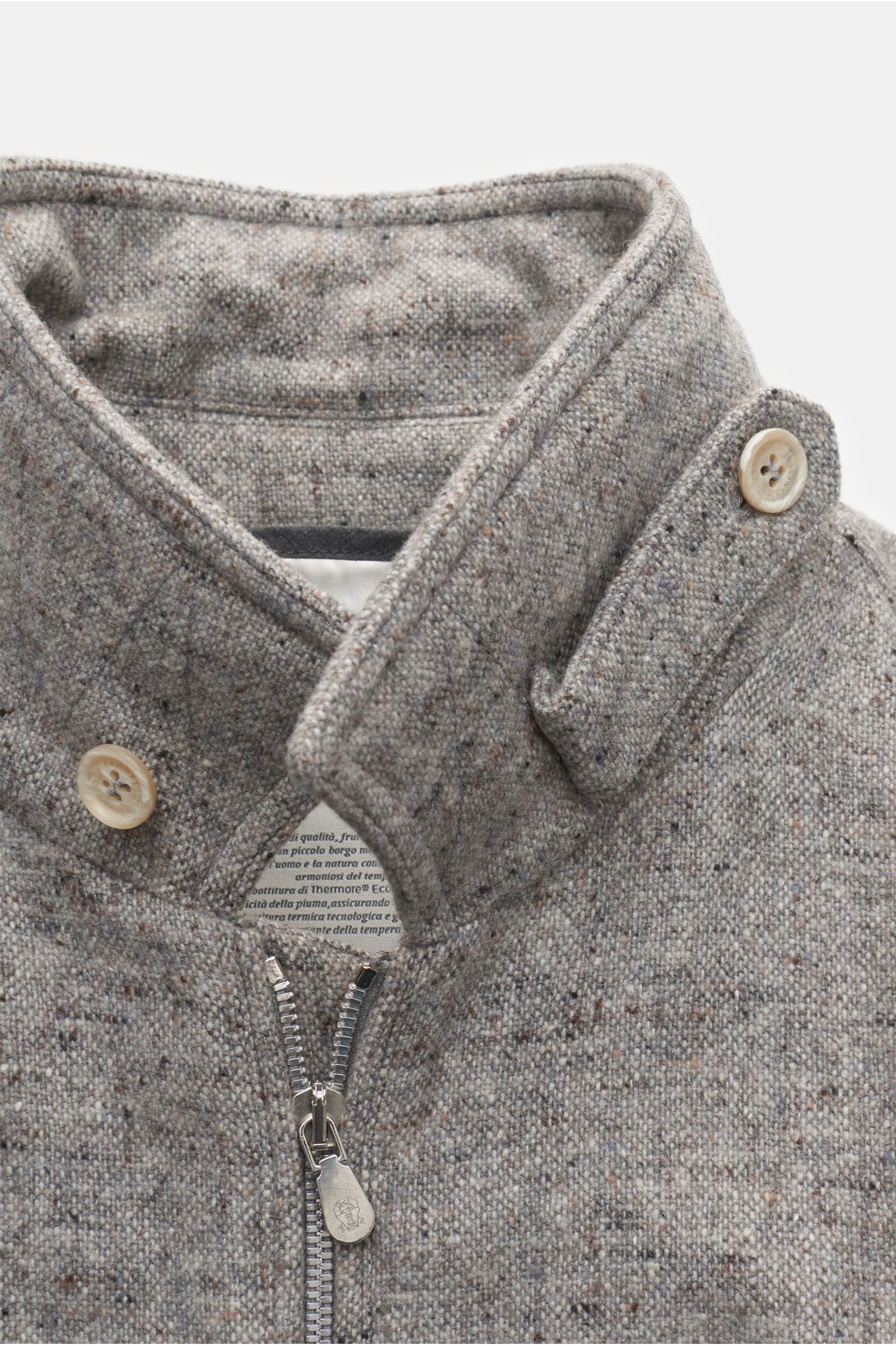 BRUNELLO CUCINELLI blouson grey mottled | BRAUN Hamburg