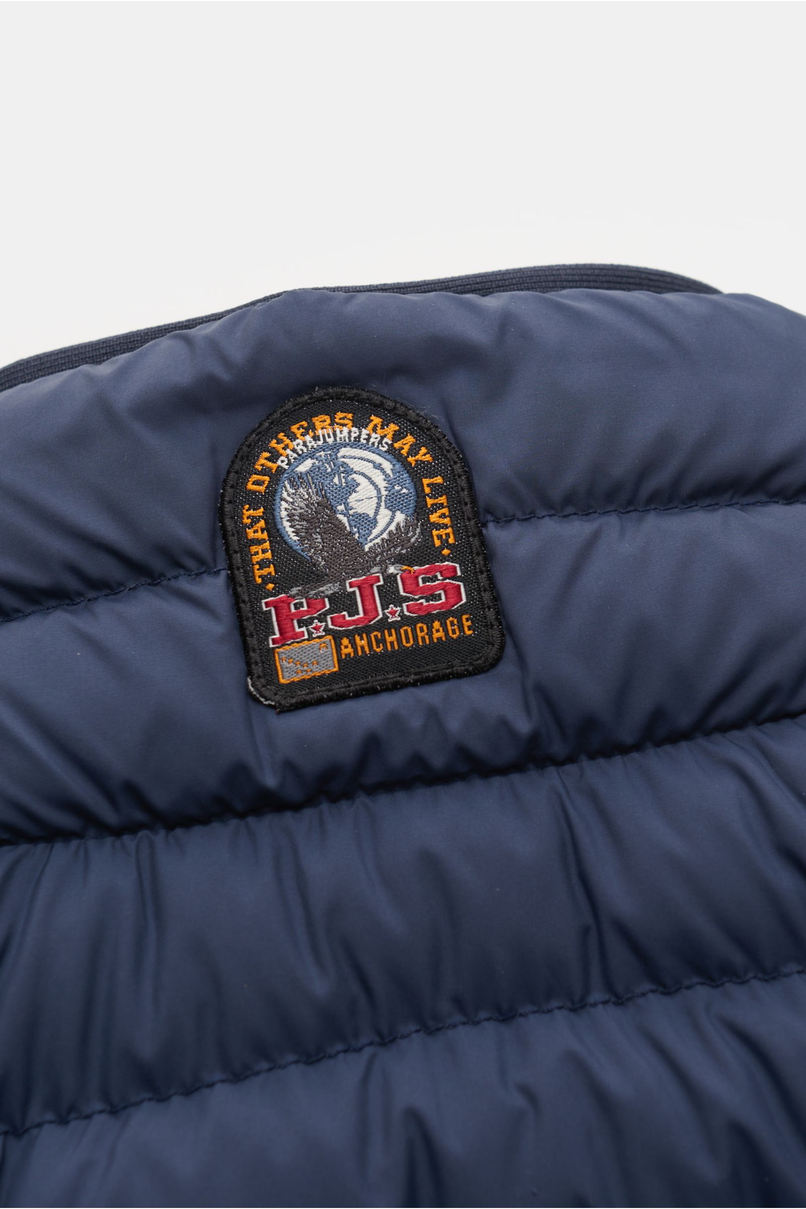PARAJUMPERS down gilet 'Perfect' navy | BRAUN Hamburg
