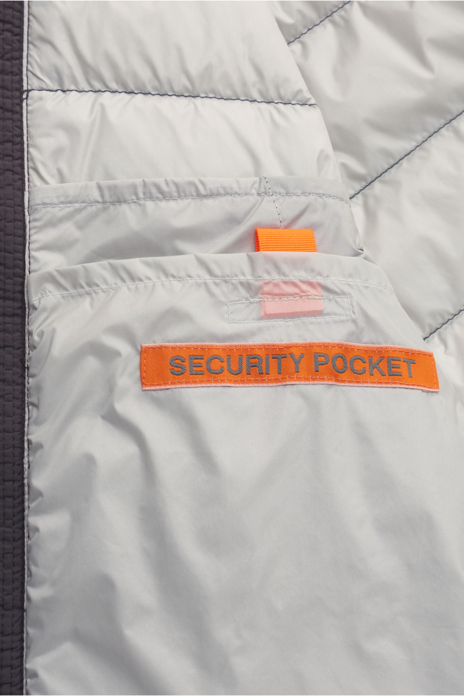 PARAJUMPERS down gilet 'Perfect' dark grey | BRAUN Hamburg