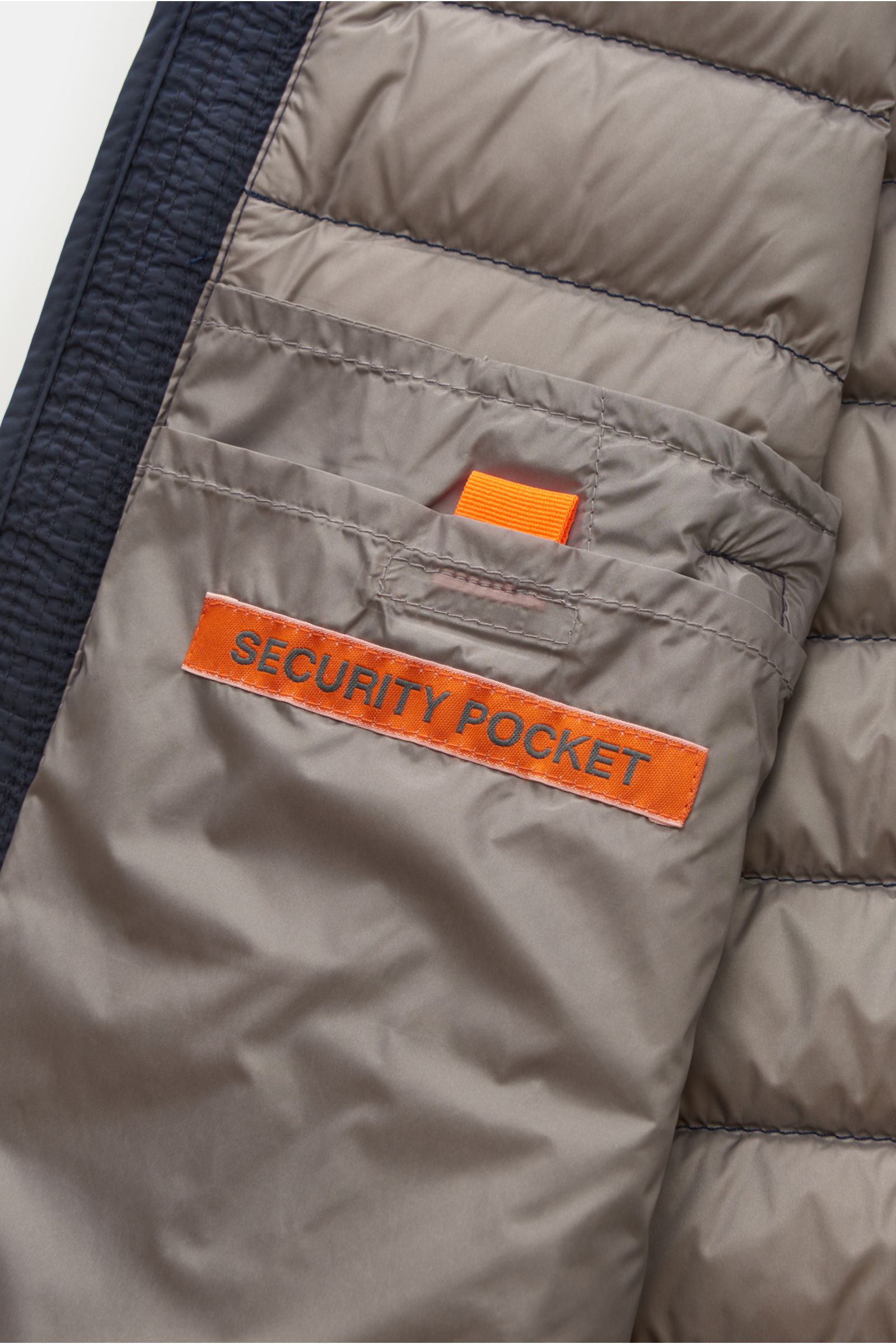 PARAJUMPERS down gilet 'Perfect' navy | BRAUN Hamburg