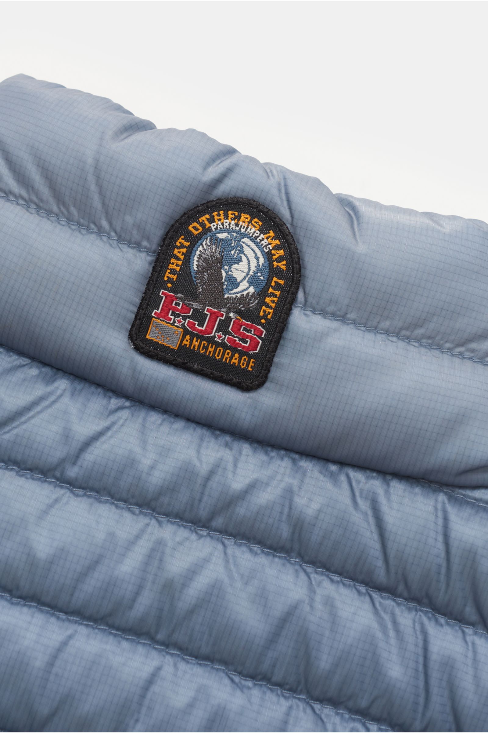 PARAJUMPERS down gilet 'Gino' smoky blue | BRAUN Hamburg