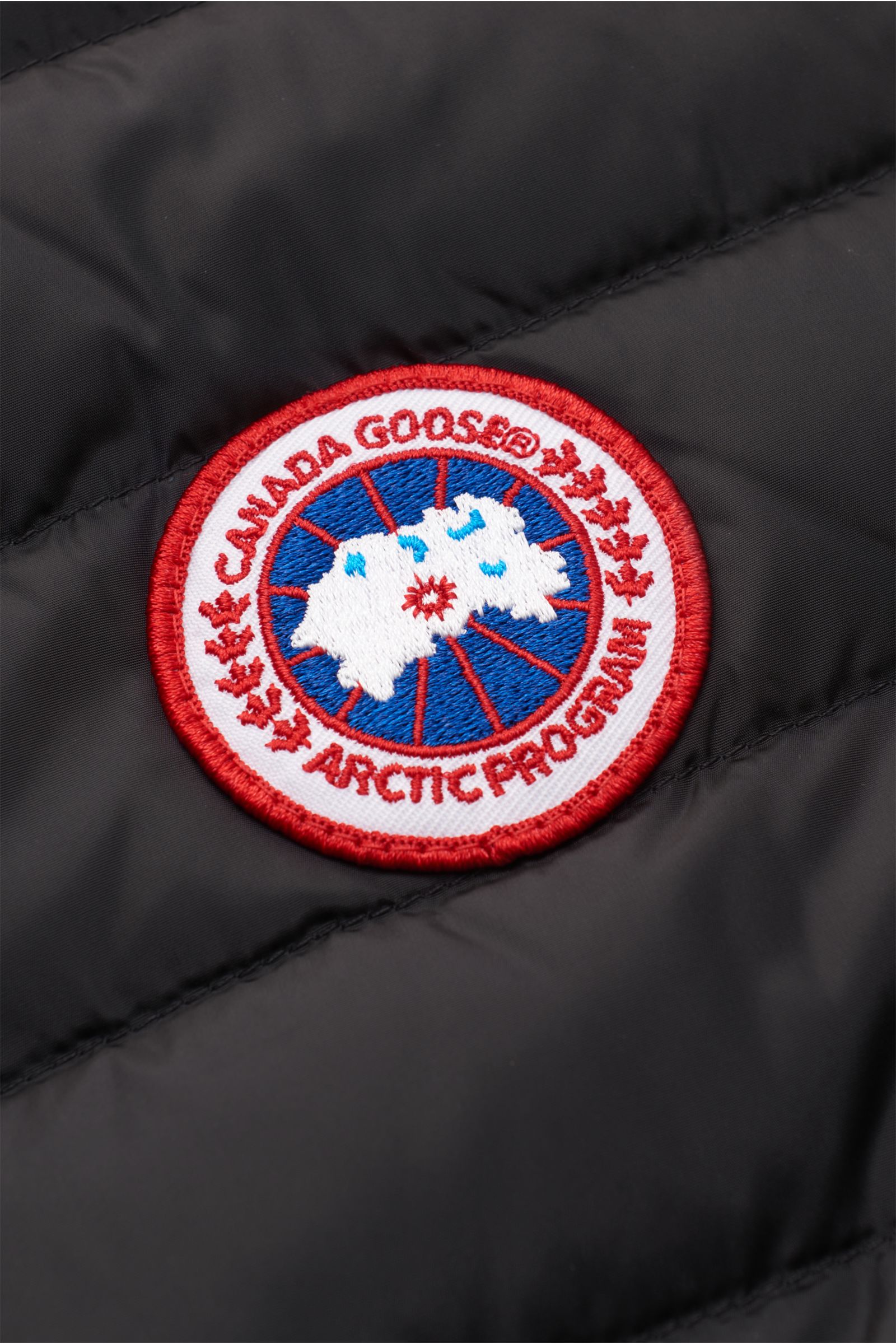 CANADA GOOSE down gilet 'Hybridge Knit' black | BRAUN Hamburg