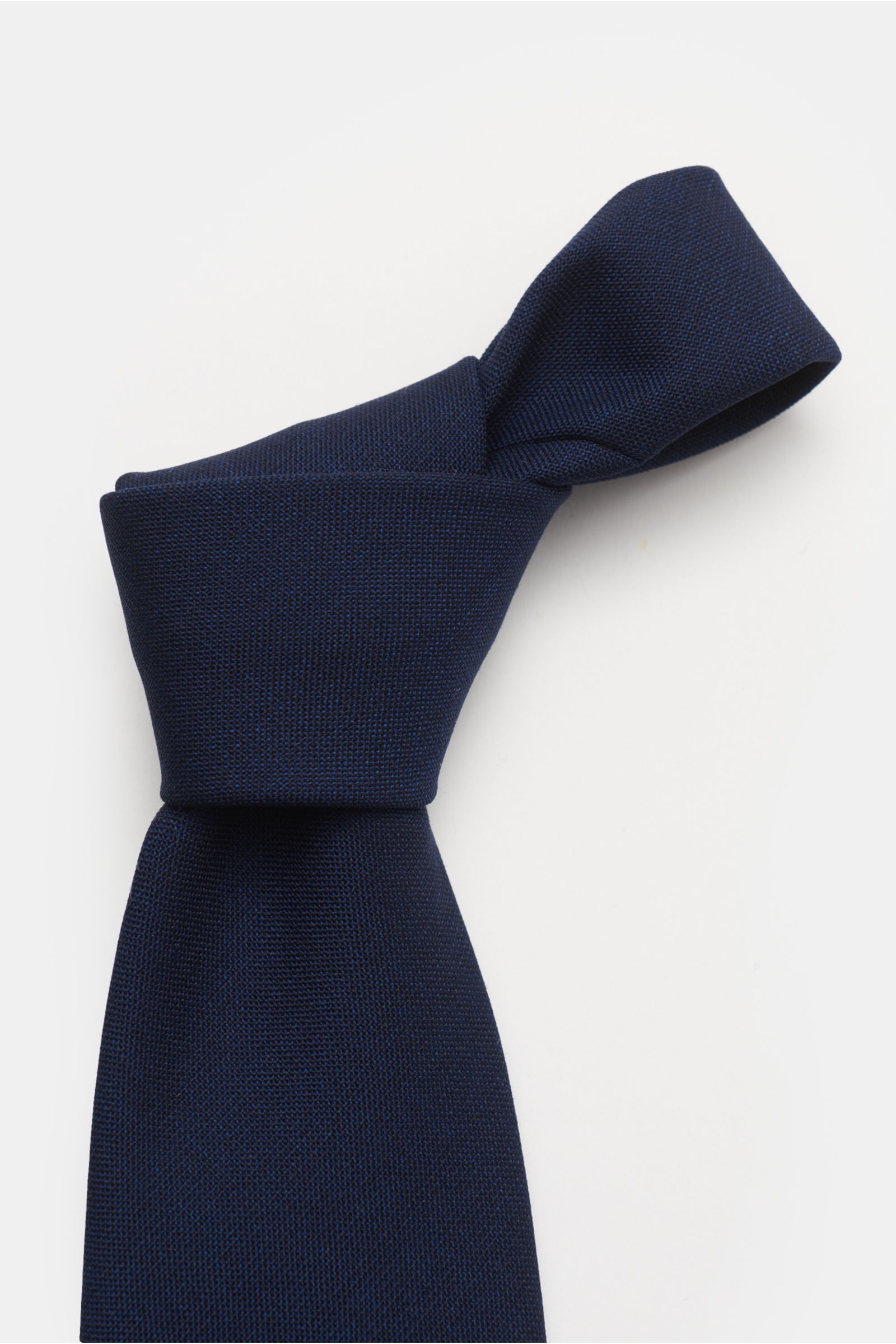 BIGI wool tie 'Arno' navy | BRAUN Hamburg