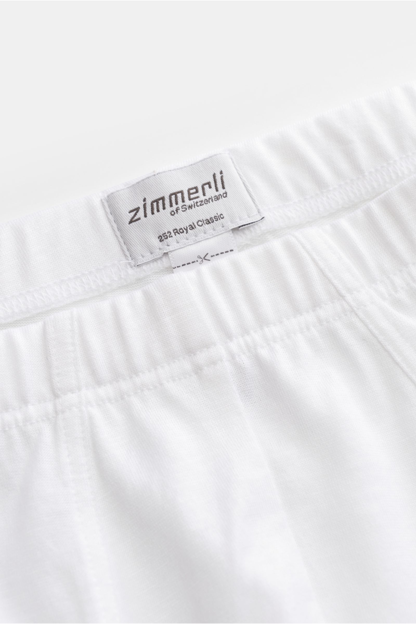 ZIMMERLI boxer shorts 'Royal Classic' white | BRAUN Hamburg