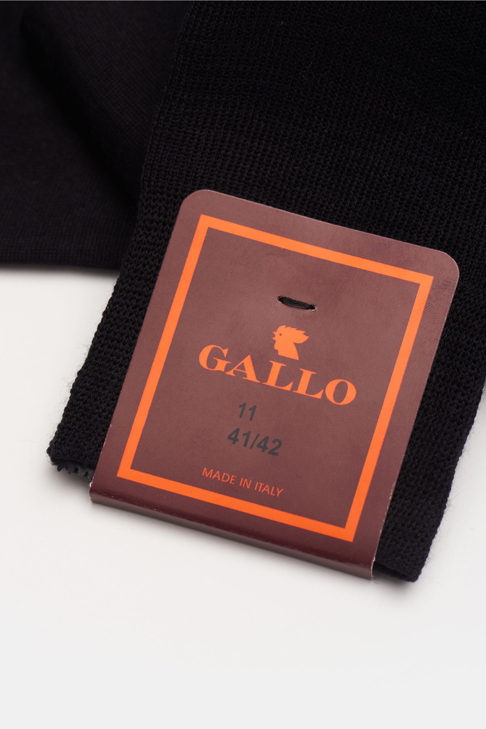 GALLO knee-high socks black | BRAUN Hamburg
