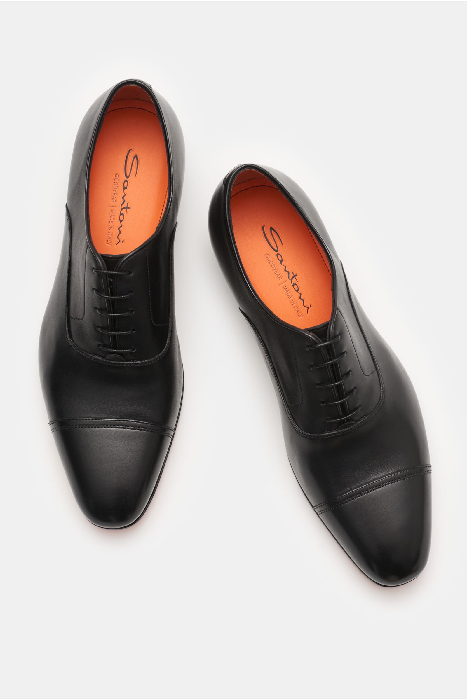 SANTONI Oxford shoes black | BRAUN Hamburg