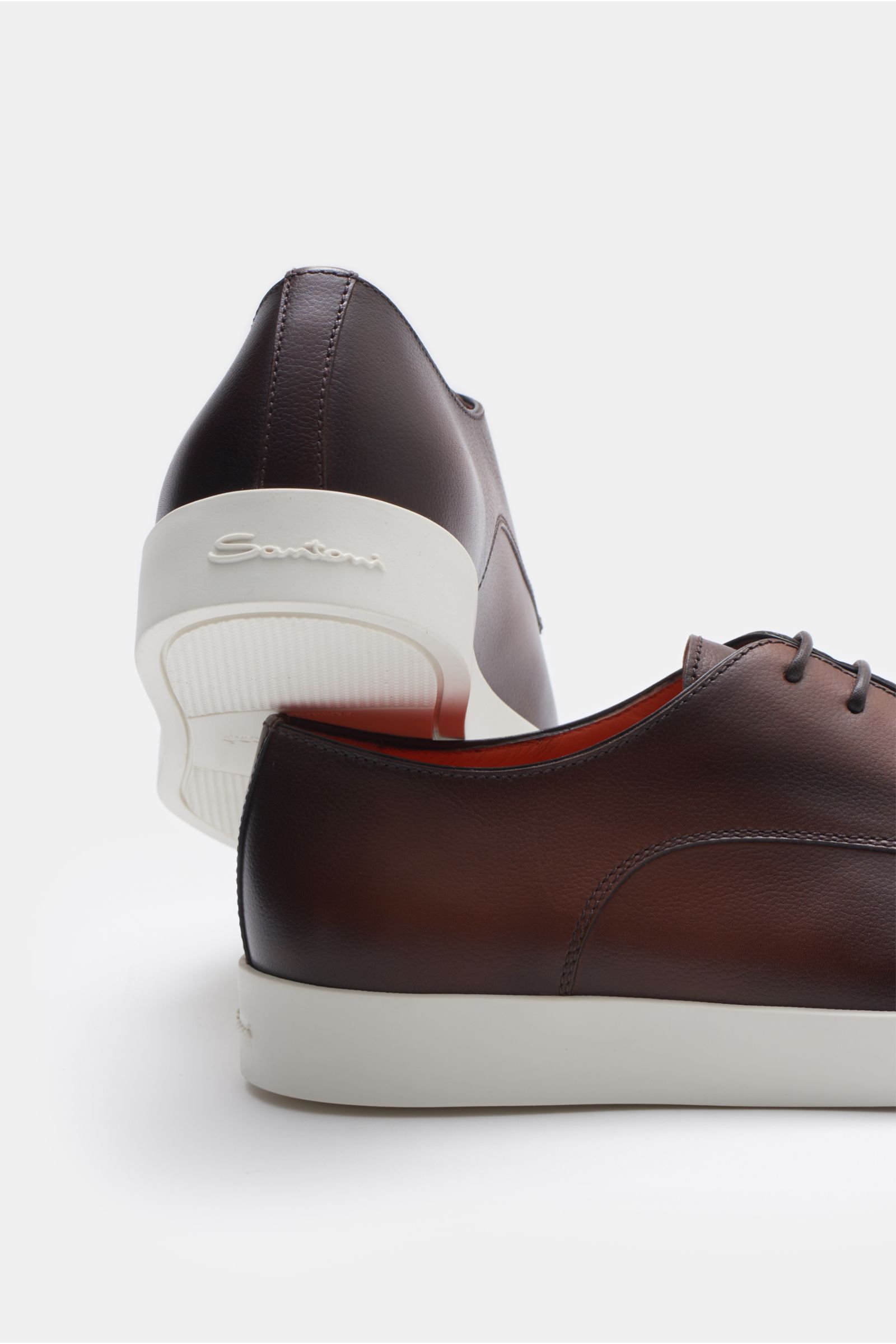 SANTONI Derby shoes dark brown | BRAUN Hamburg