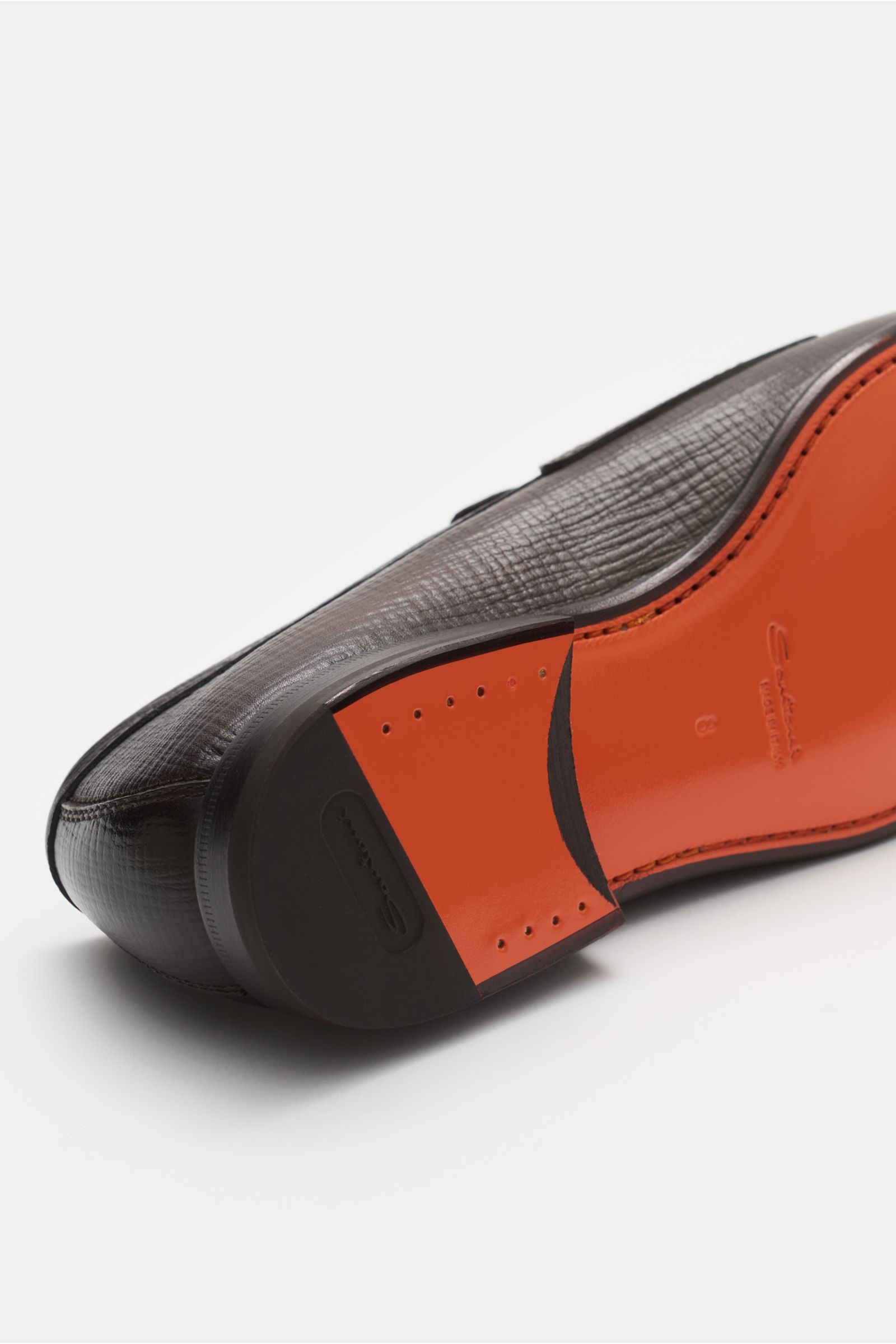 SANTONI double monk shoes dark brown | BRAUN Hamburg