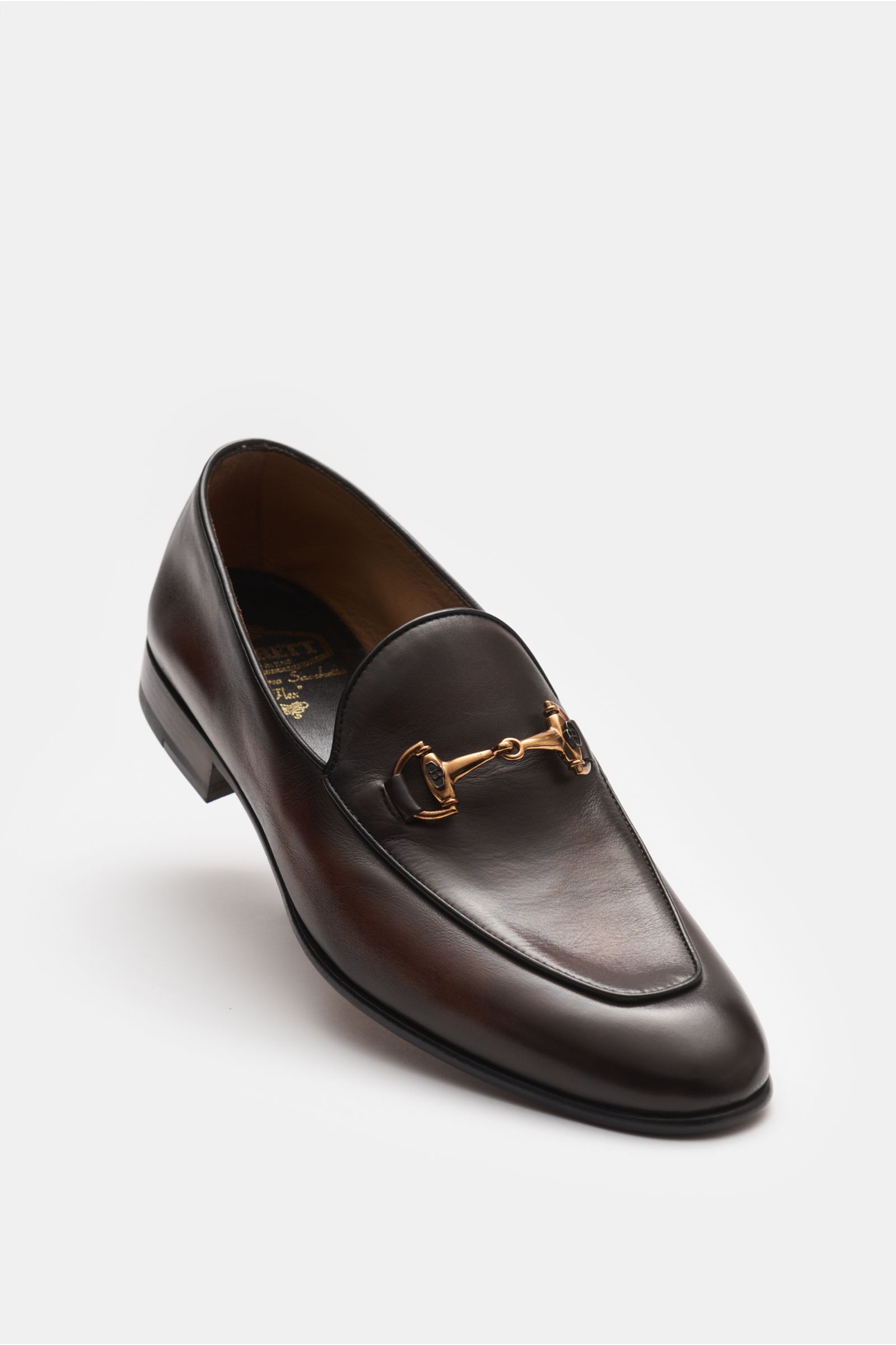 BARRETT horse bit loafers 'Corsaro' dark brown | BRAUN Hamburg