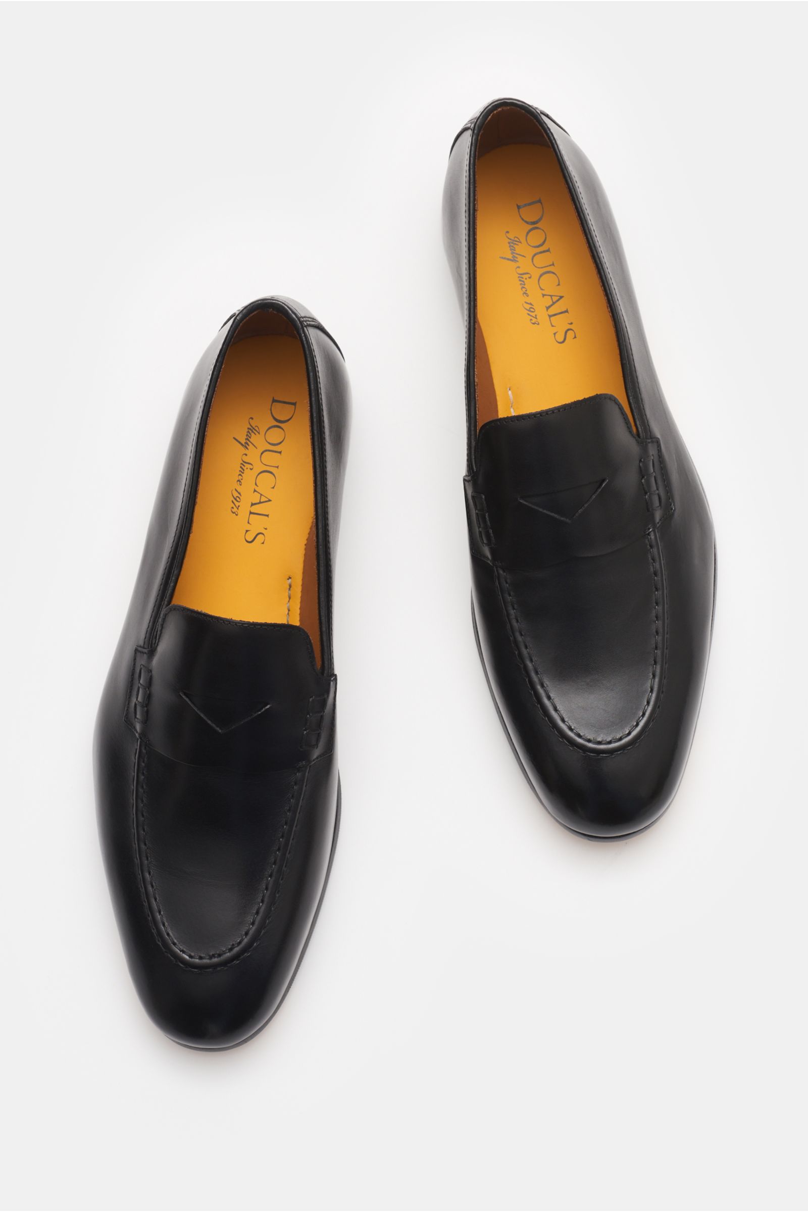 DOUCAL'S penny loafers black | BRAUN Hamburg