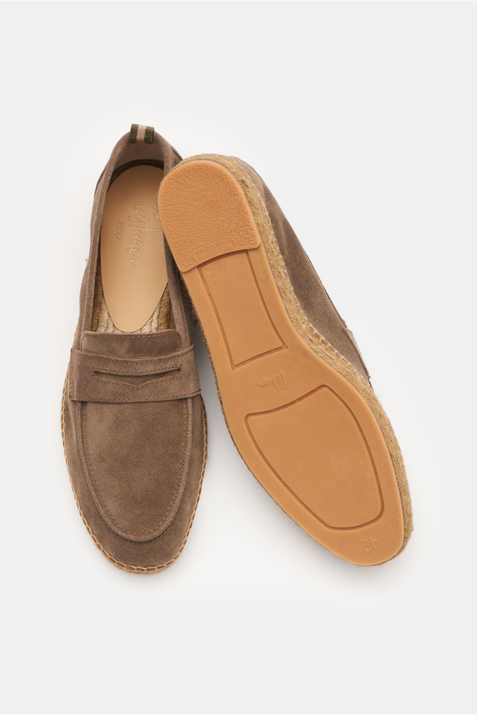 CASTAÑER espadrilles 'Nacho T' taupe | BRAUN Hamburg