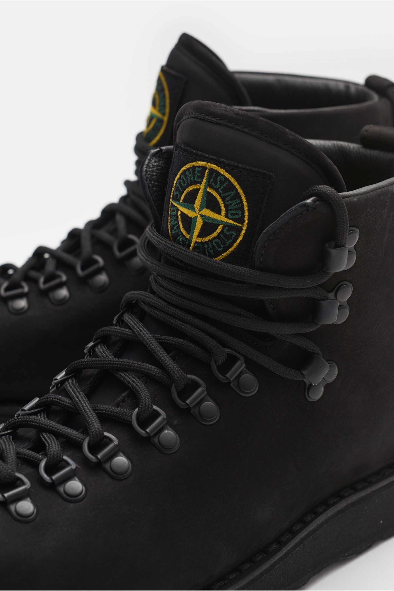 STONE ISLAND lace-up boots black | BRAUN Hamburg