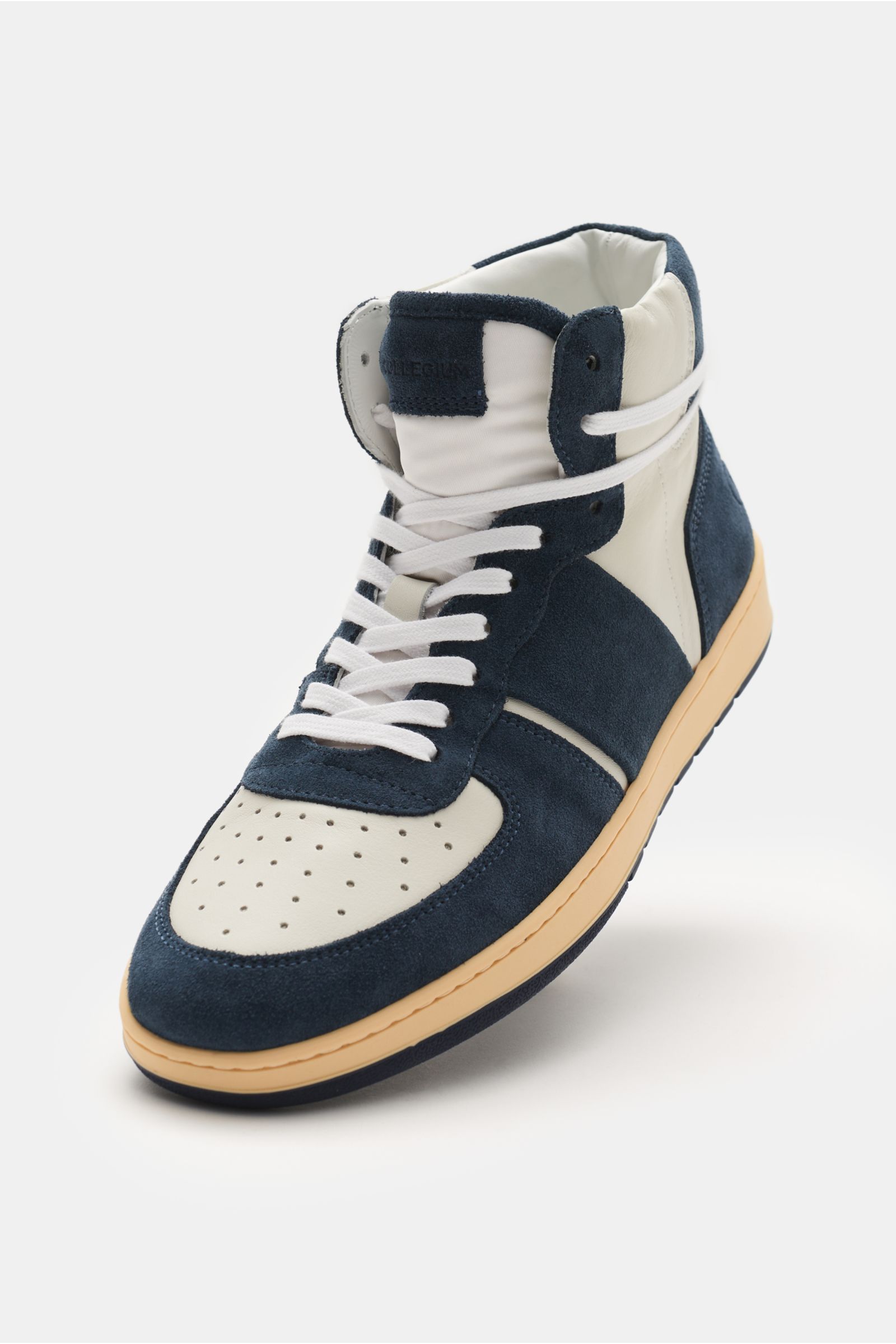 COLLEGIUM high-top sneakers 'Pillar Destroyer' navy/off-white | BRAUN ...