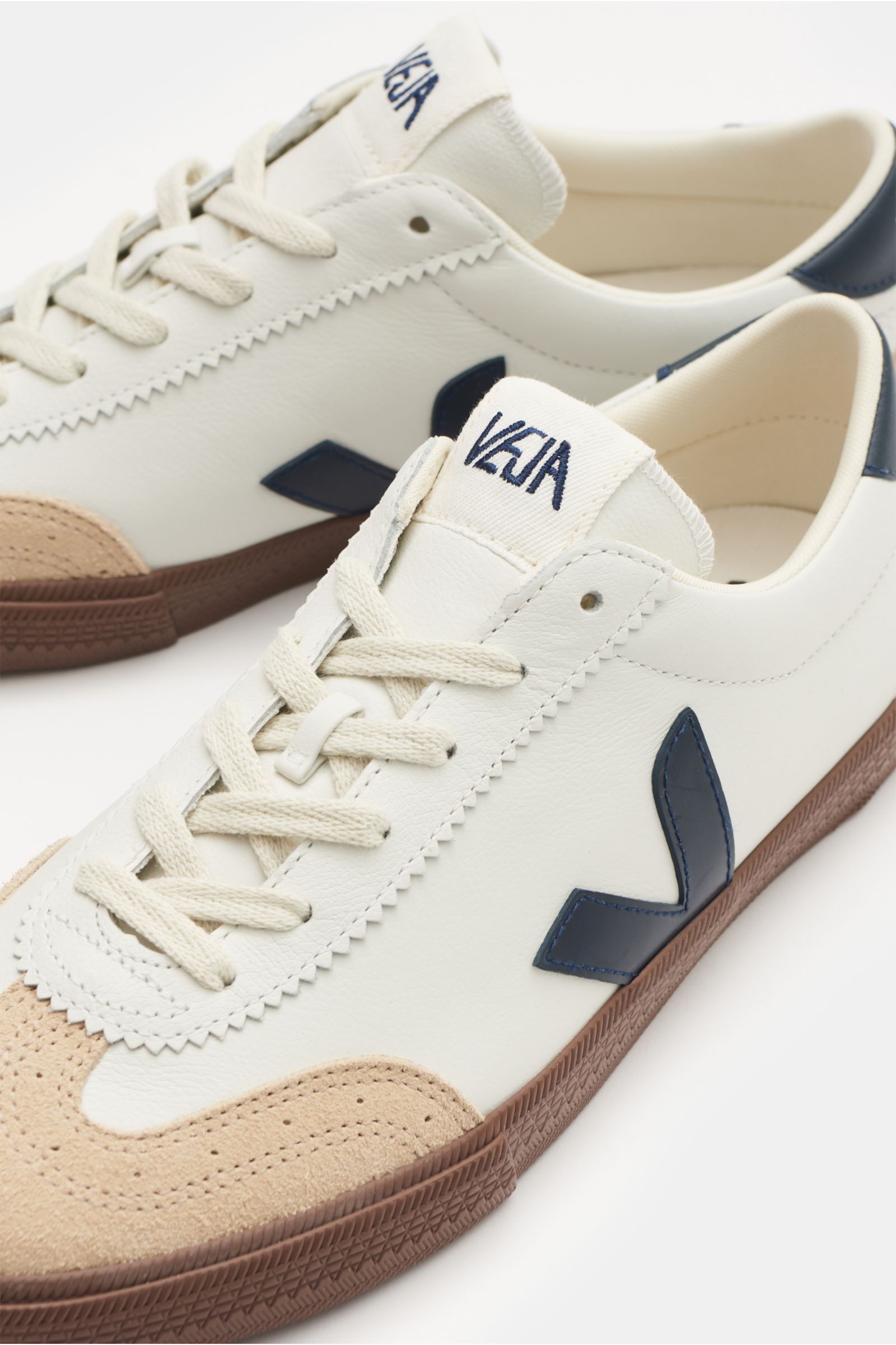VEJA sneakers 'Volley O.T. Leather white/navy/beige | BRAUN Hamburg