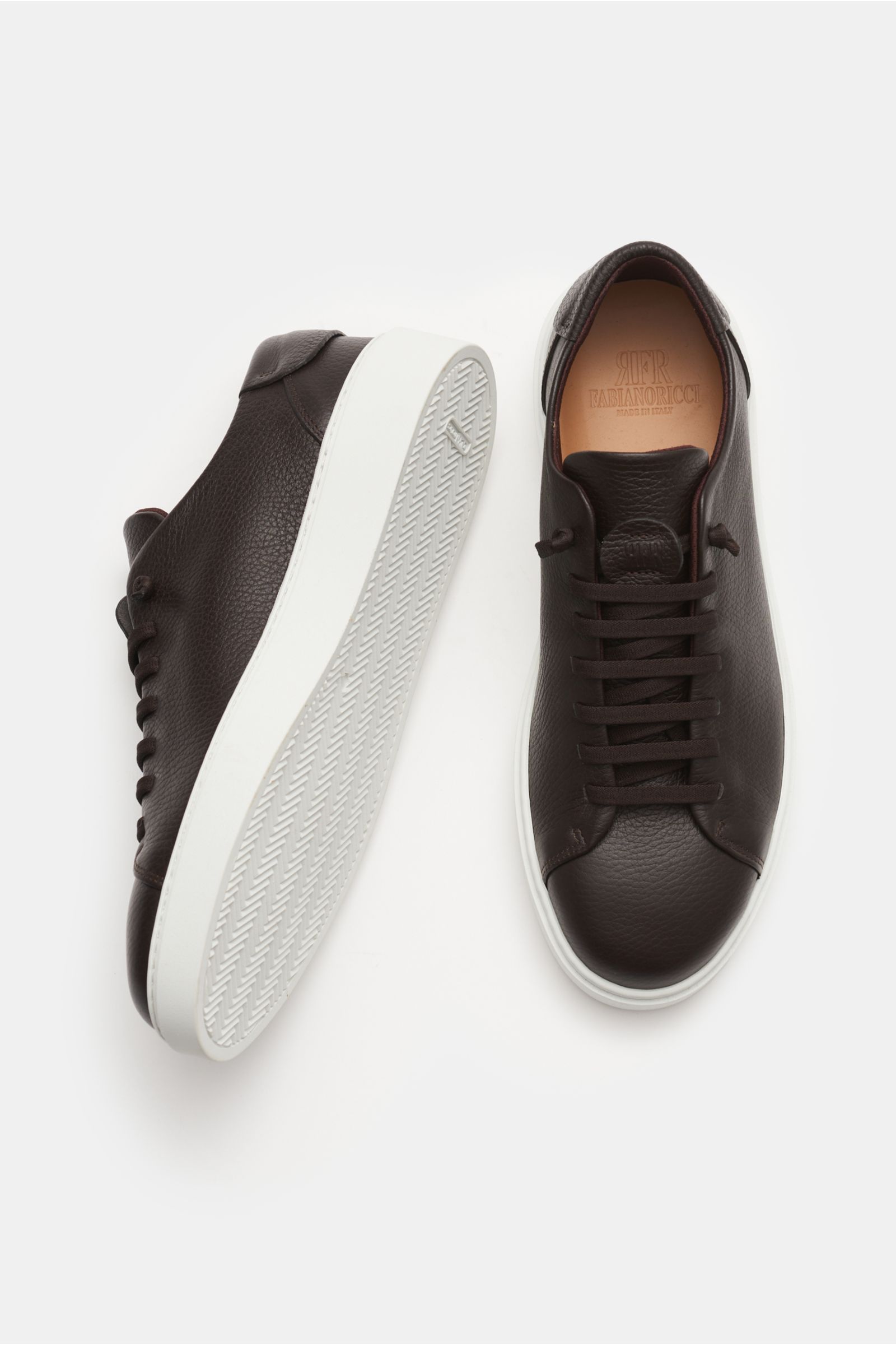 FABIANO RICCI sneakers dark brown | BRAUN Hamburg