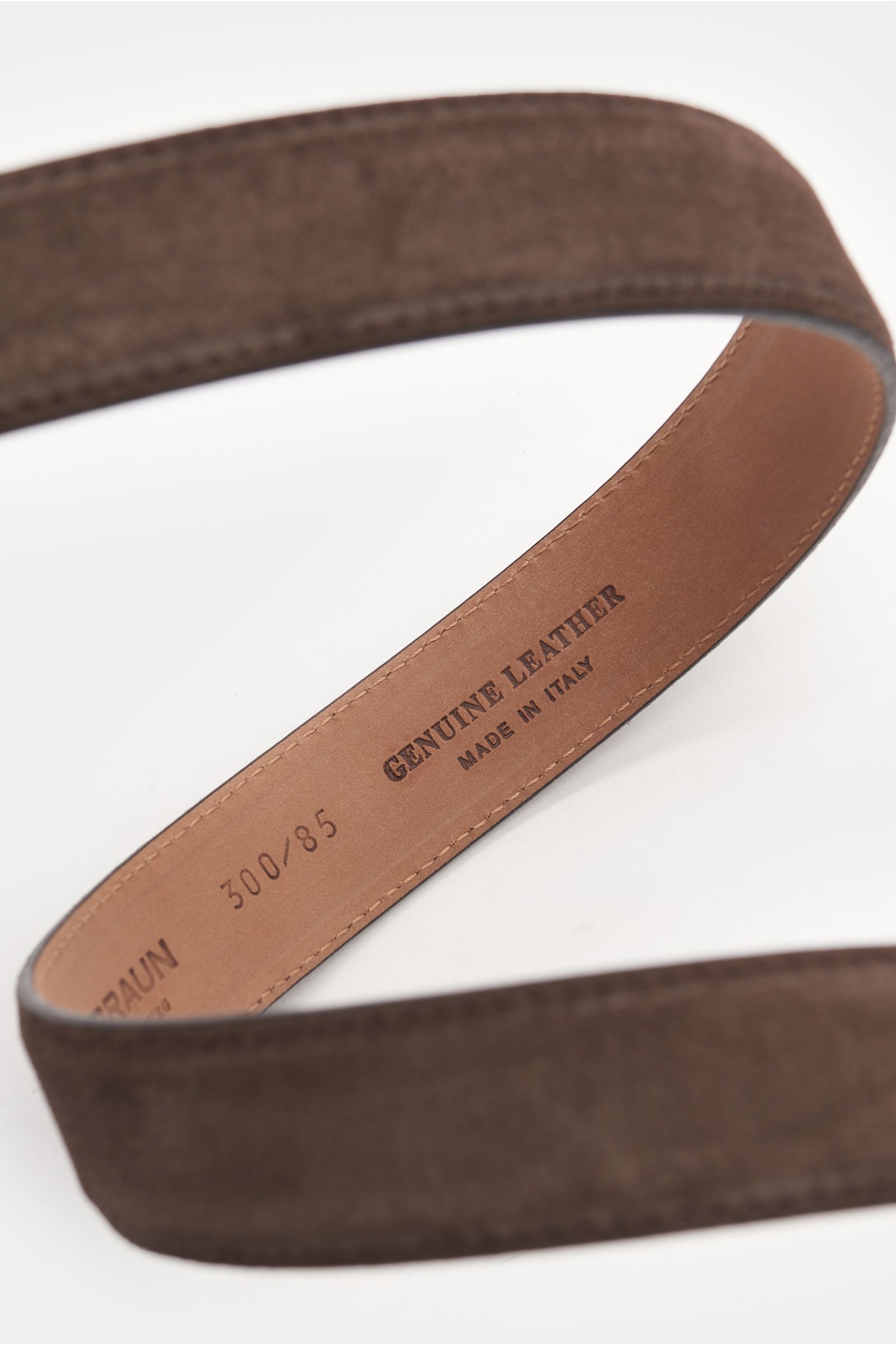 FAUSTO COLATO belt brown | BRAUN Hamburg