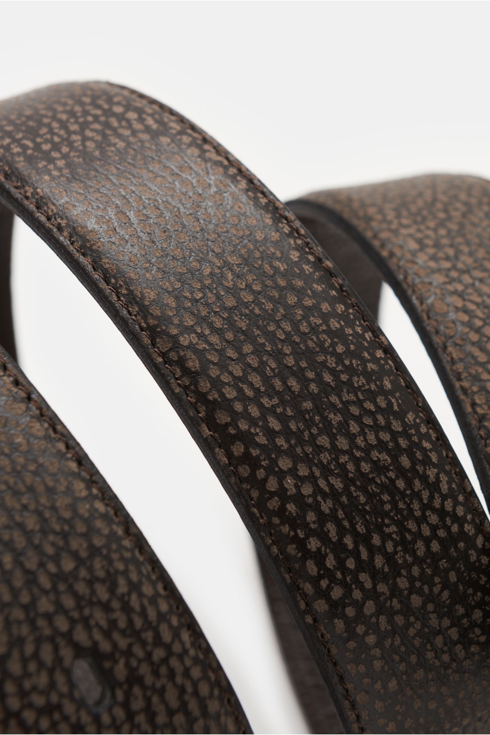 FAUSTO COLATO belt dark brown | BRAUN Hamburg