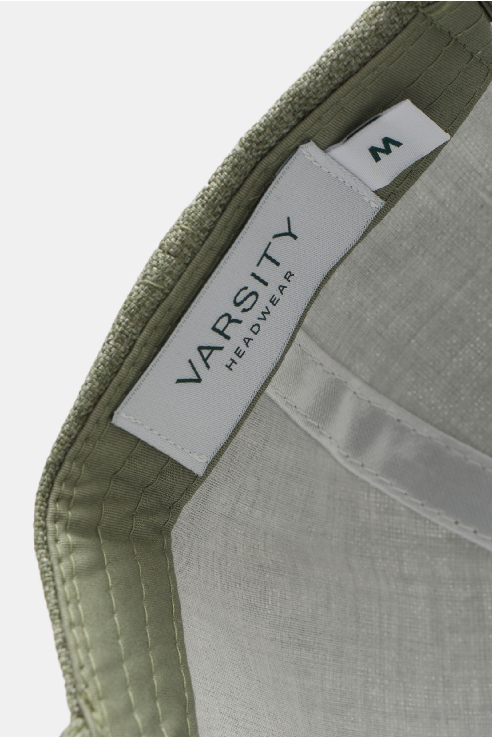 VARSITY HEADWEAR linen baseball cap grey-green | BRAUN Hamburg