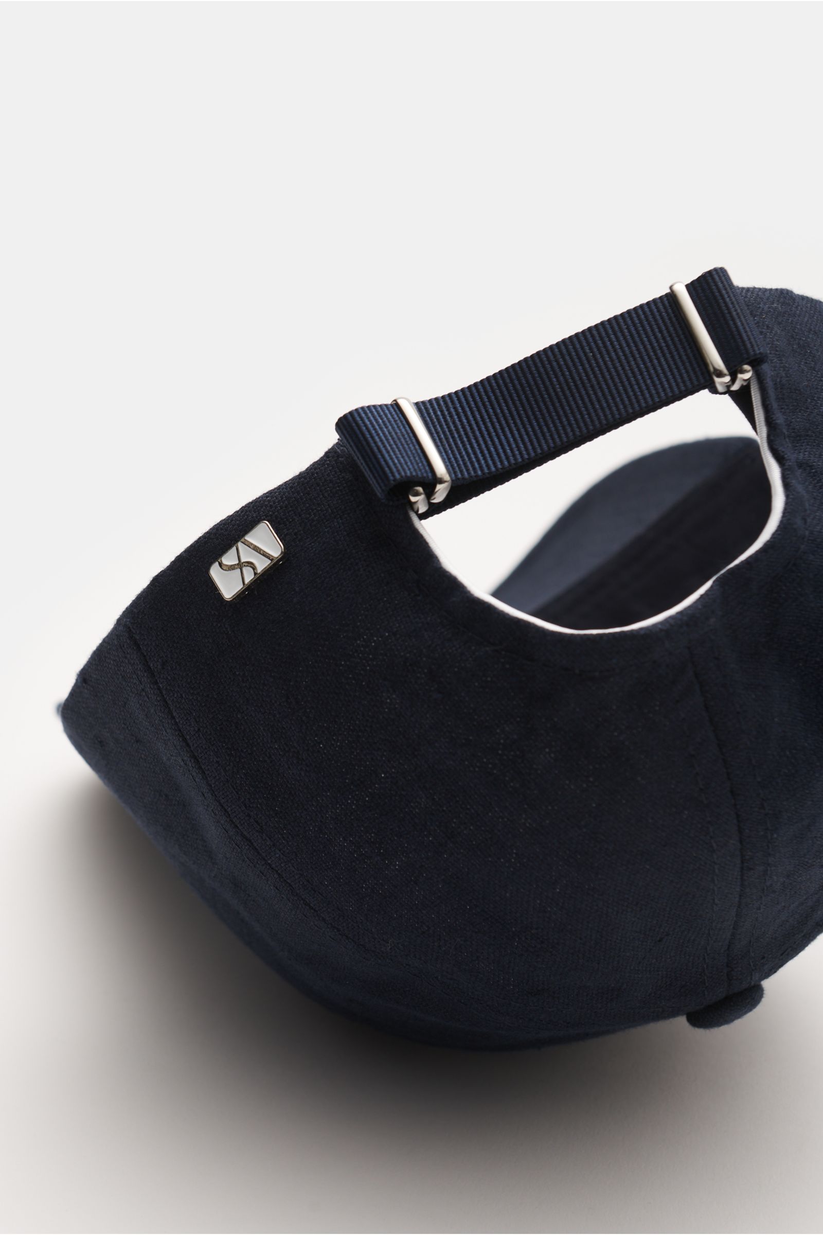 VARSITY HEADWEAR linen baseball cap navy | BRAUN Hamburg