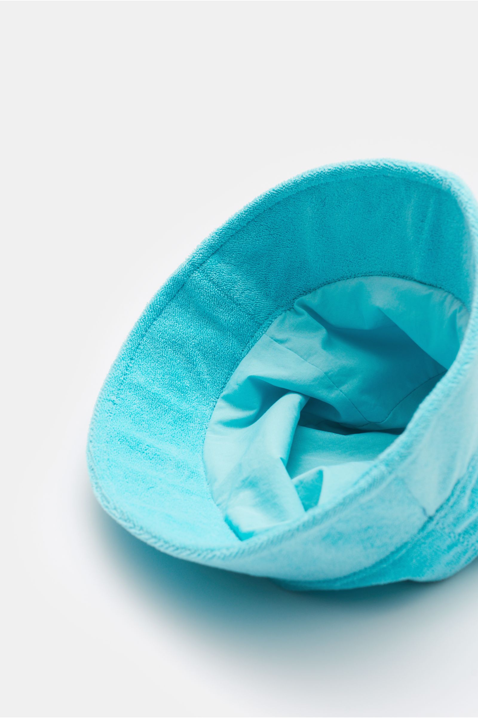 04651/ A TRIP IN A BAG Frottee Bucket Hat 'Terry Hat' türkis | BRAUN Hamburg