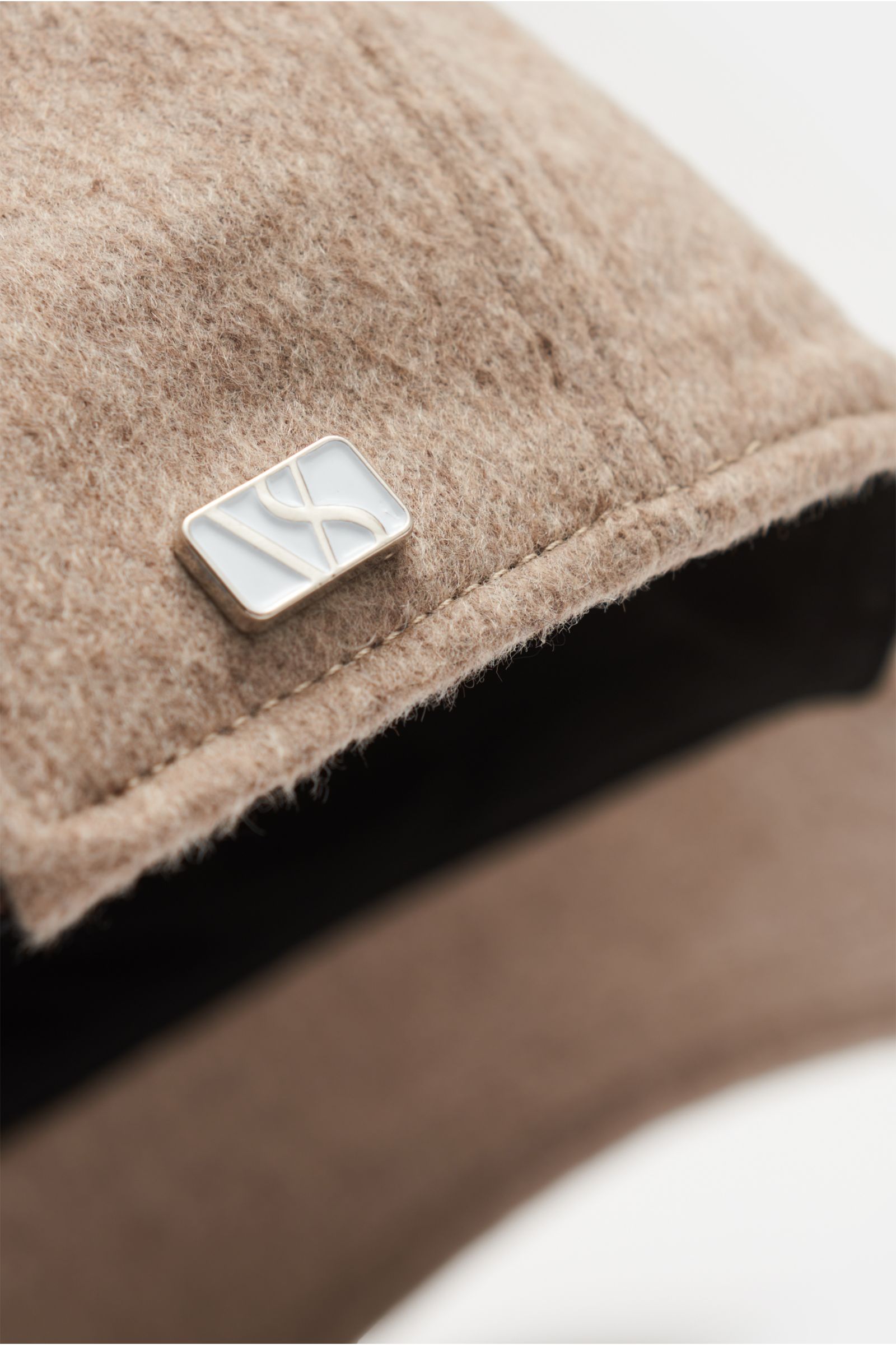 VARSITY HEADWEAR Cashmere Baseball-Cap beige | BRAUN Hamburg