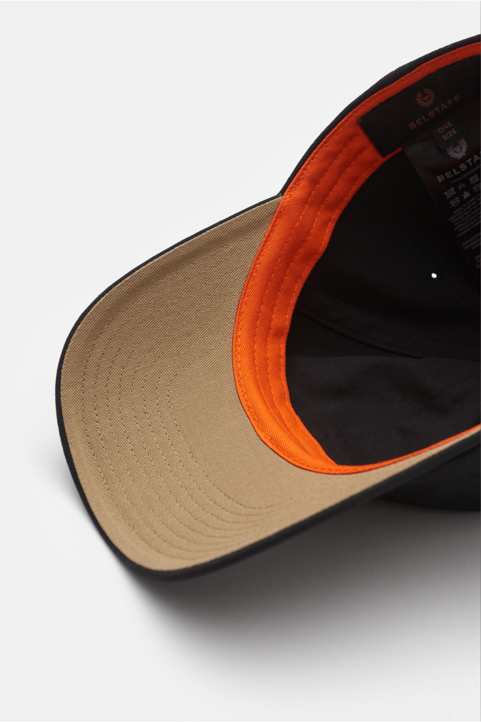 BELSTAFF baseball cap 'Centenary Cap' black/beige | BRAUN Hamburg