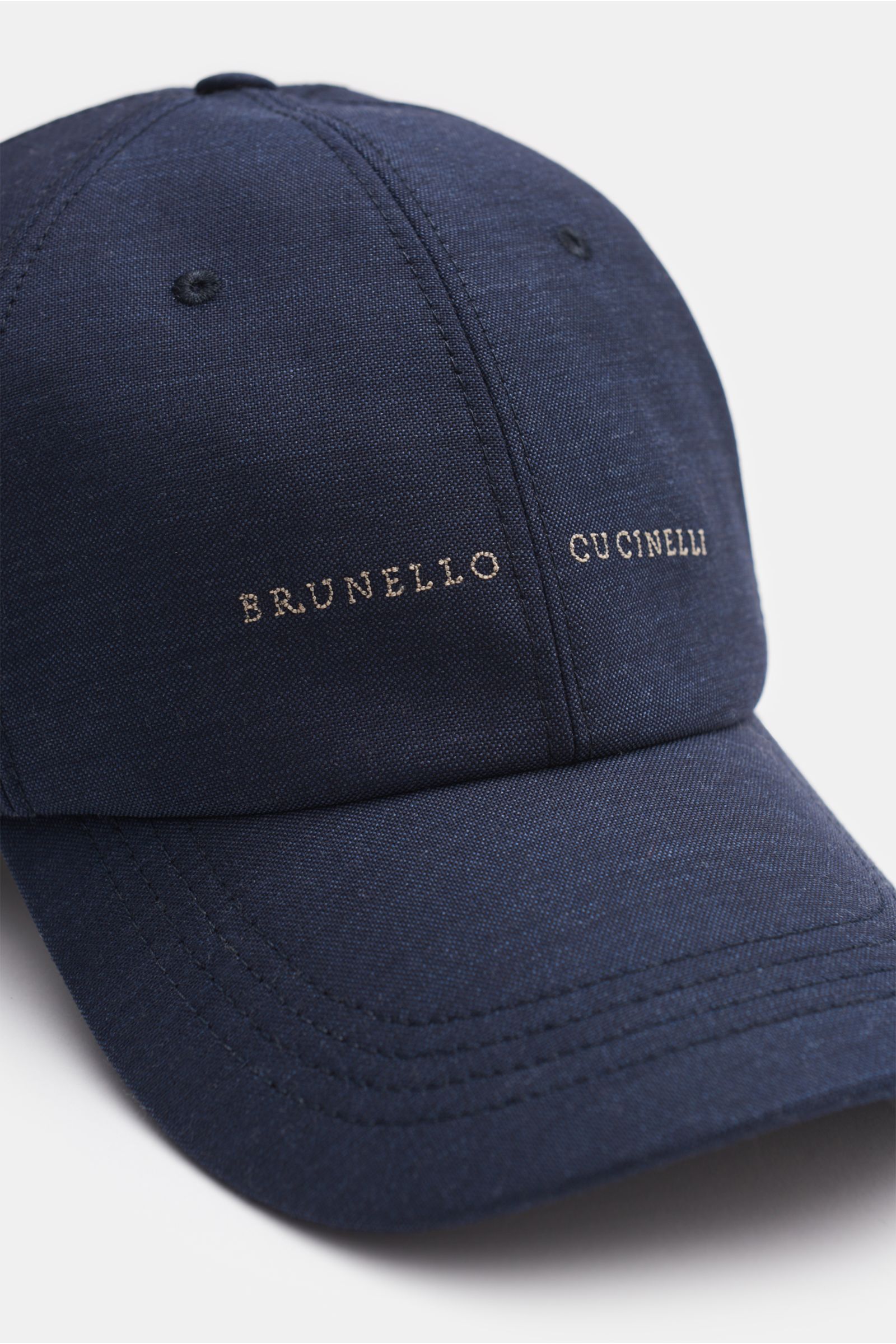 BRUNELLO CUCINELLI Schurwoll-Baseball-Cap navy | BRAUN Hamburg