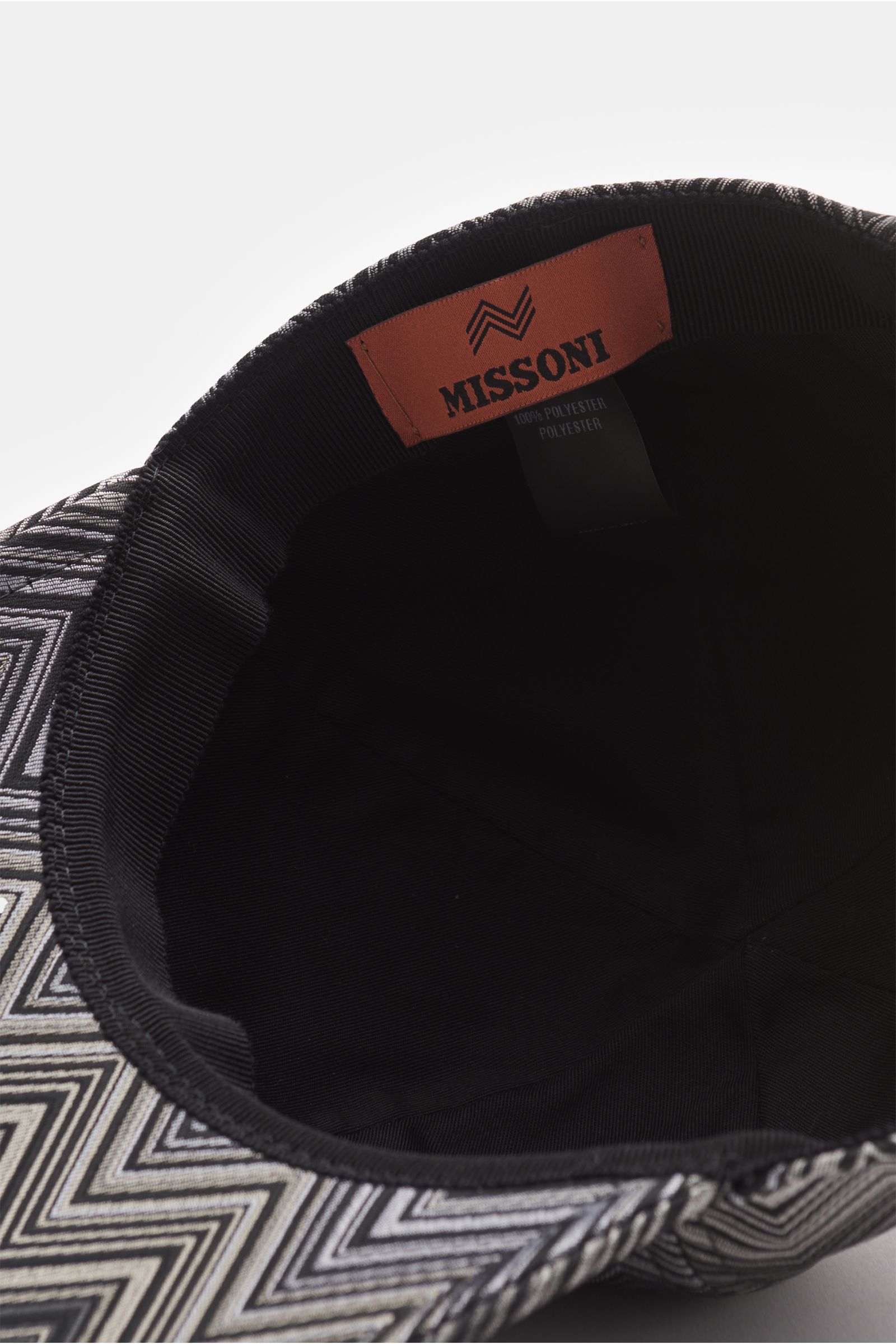 MISSONI Baseball-Cap grau gemustert | BRAUN Hamburg