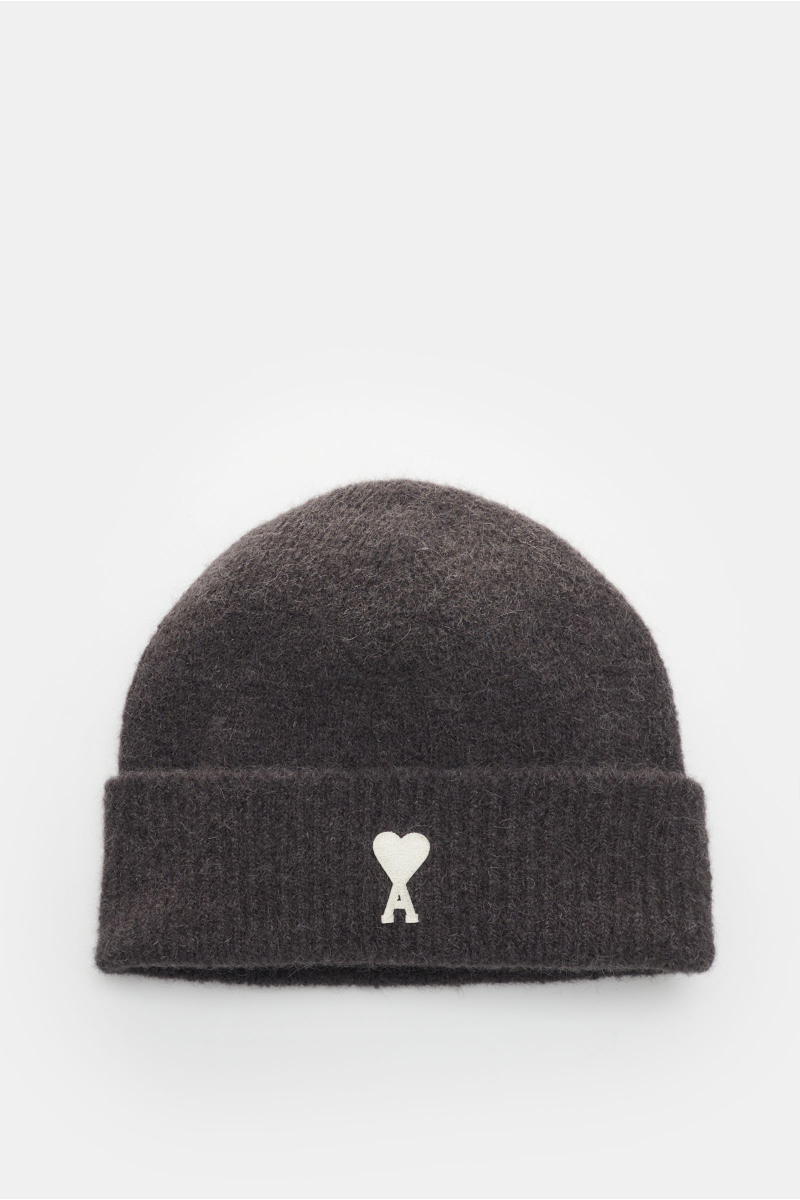 AMI PARIS beanie 'Ami de Cœur' dark grey | BRAUN Hamburg
