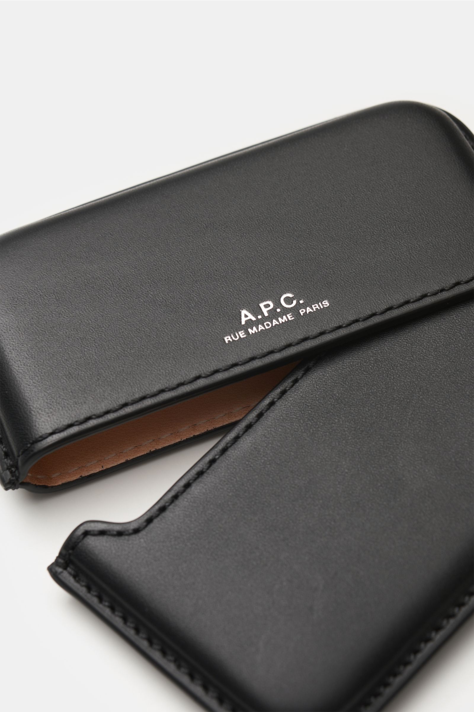 A.P.C. Credit card holder 'Magna Carta' black | BRAUN Hamburg