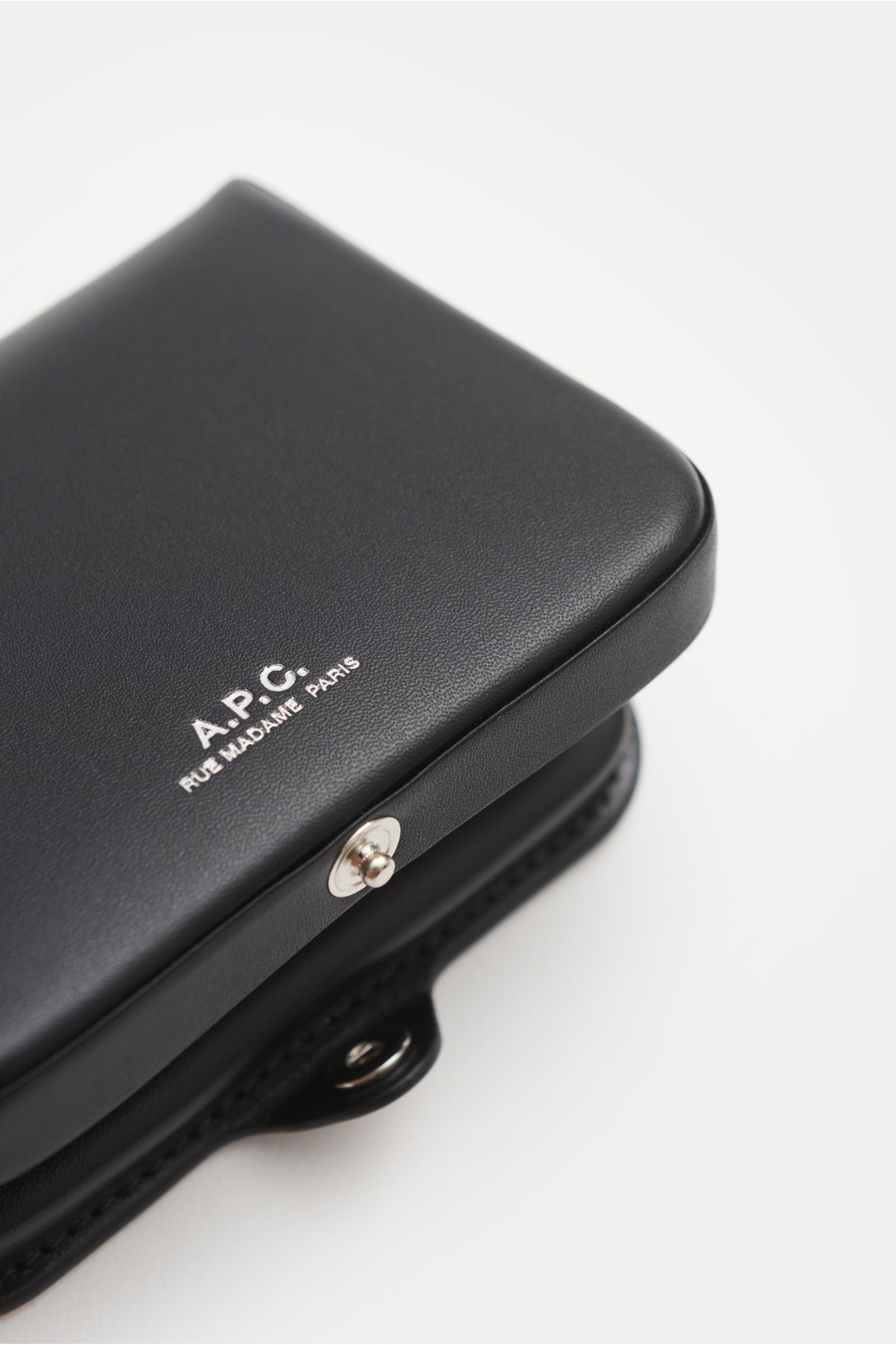 A.P.C. Wallet 'Josh' black | BRAUN Hamburg