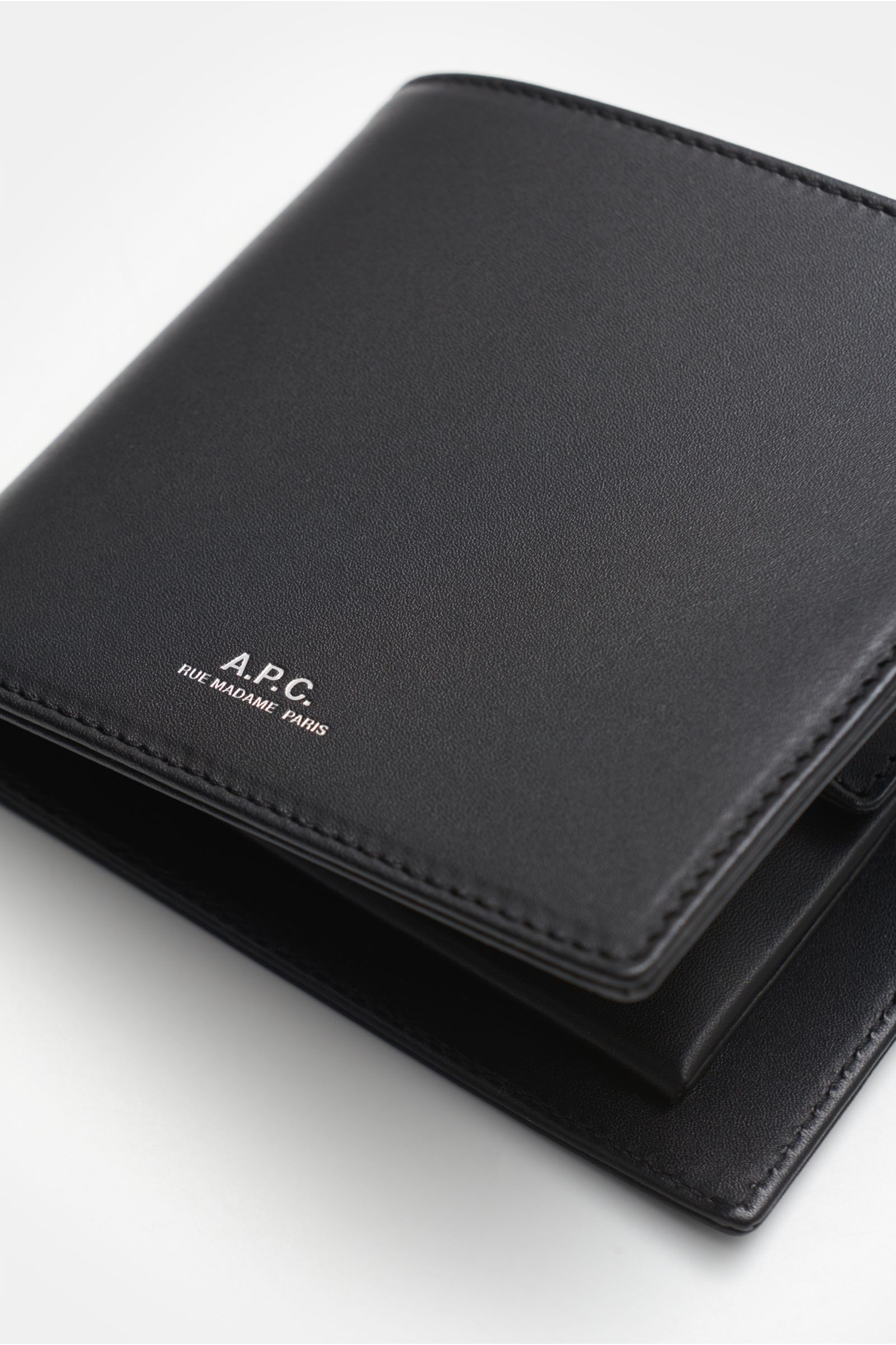 A.P.C. Wallet 'London' black | BRAUN Hamburg