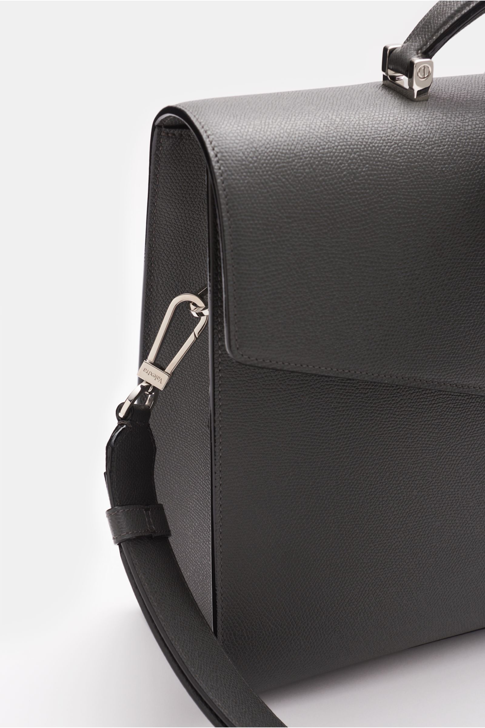 VALEXTRA briefcase 'Iside' grey | BRAUN Hamburg