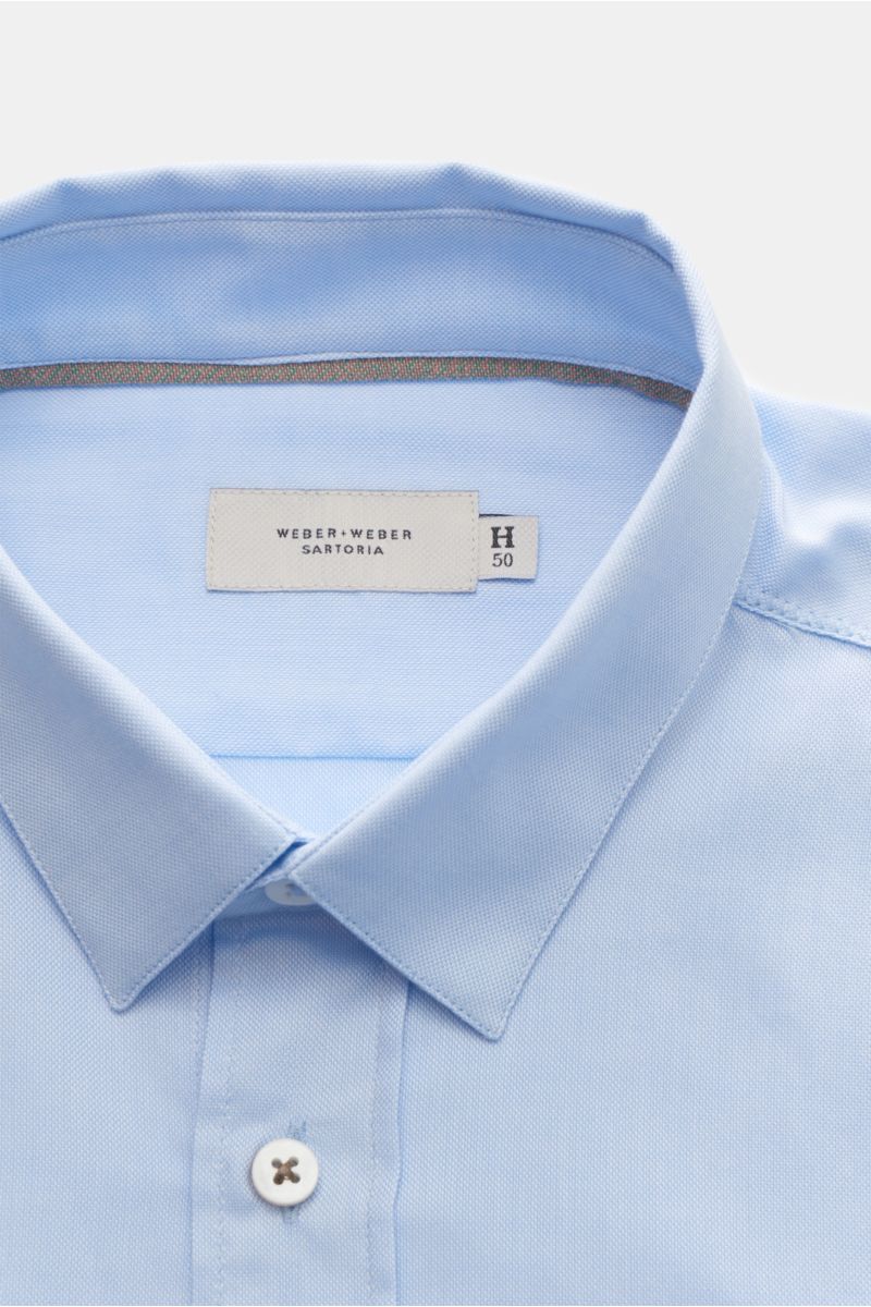 SEASE Leinen Popover-Hemd offwhite gemustert | BRAUN Hamburg