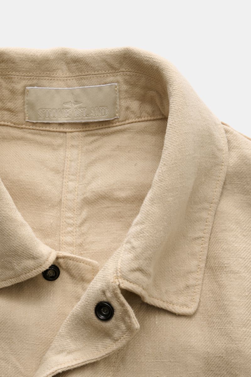 GUGLIELMINOTTI Leinen-Overshirt braun | BRAUN Hamburg